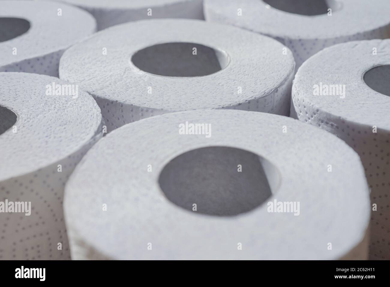 rolls of blank slip paper Stock Photo - Alamy