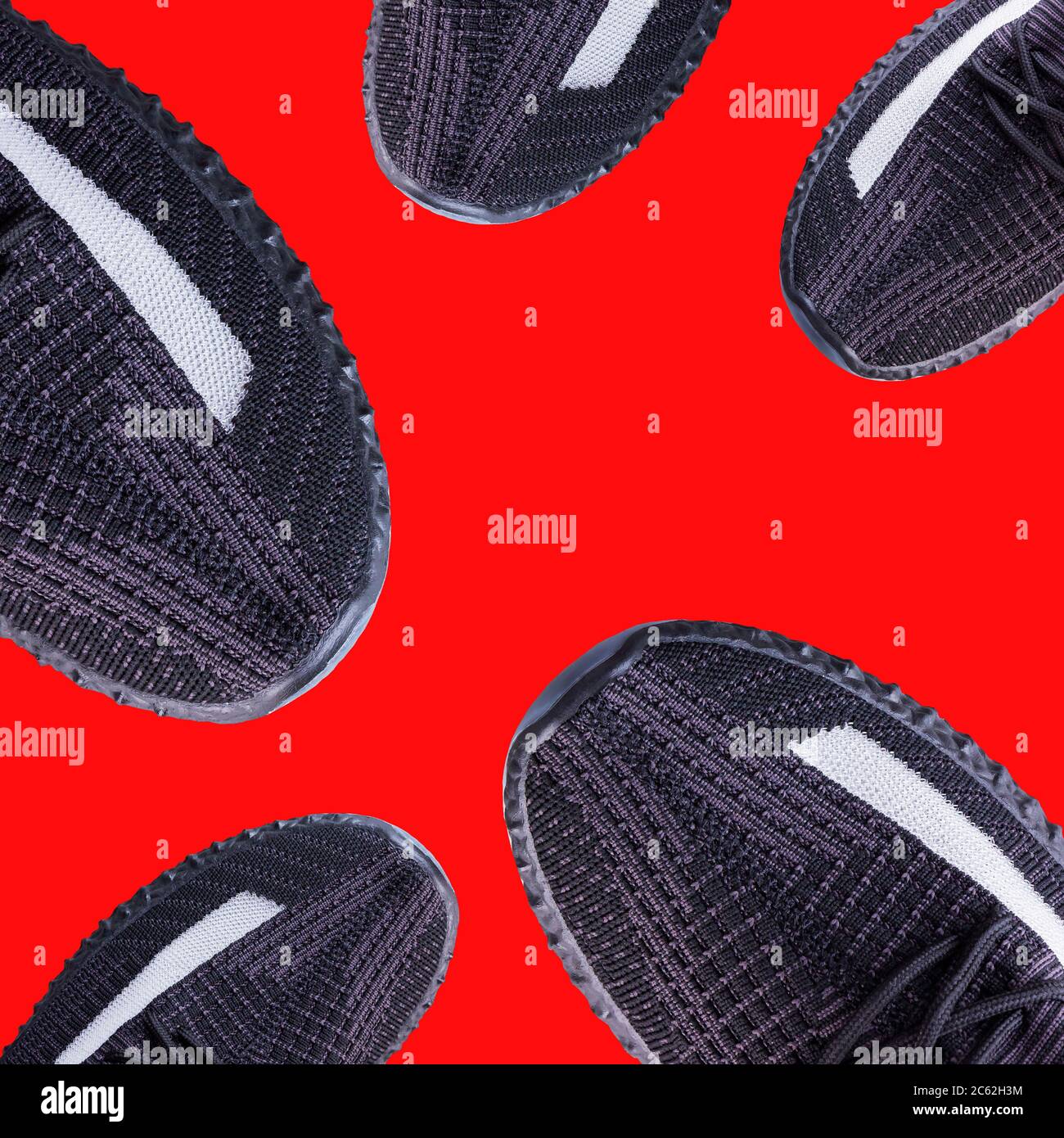 Creative collage running hi-res stock photography and images - Alamy