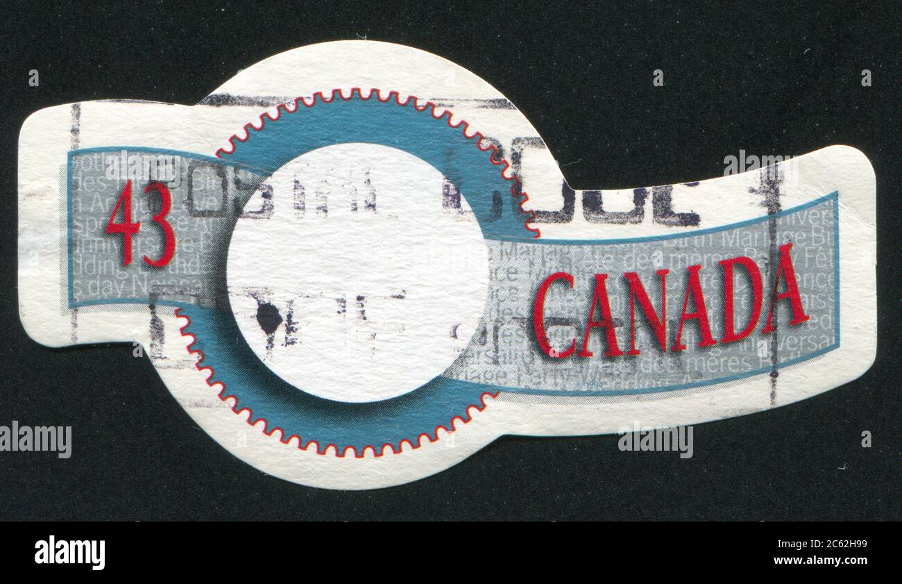 CANADA - CIRCA 1993: stamp printed by Canada, shows Fram, circa 1993 ...
