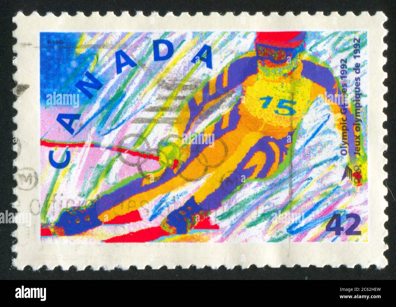 Vintage skiing canada hi-res stock photography and images - Alamy