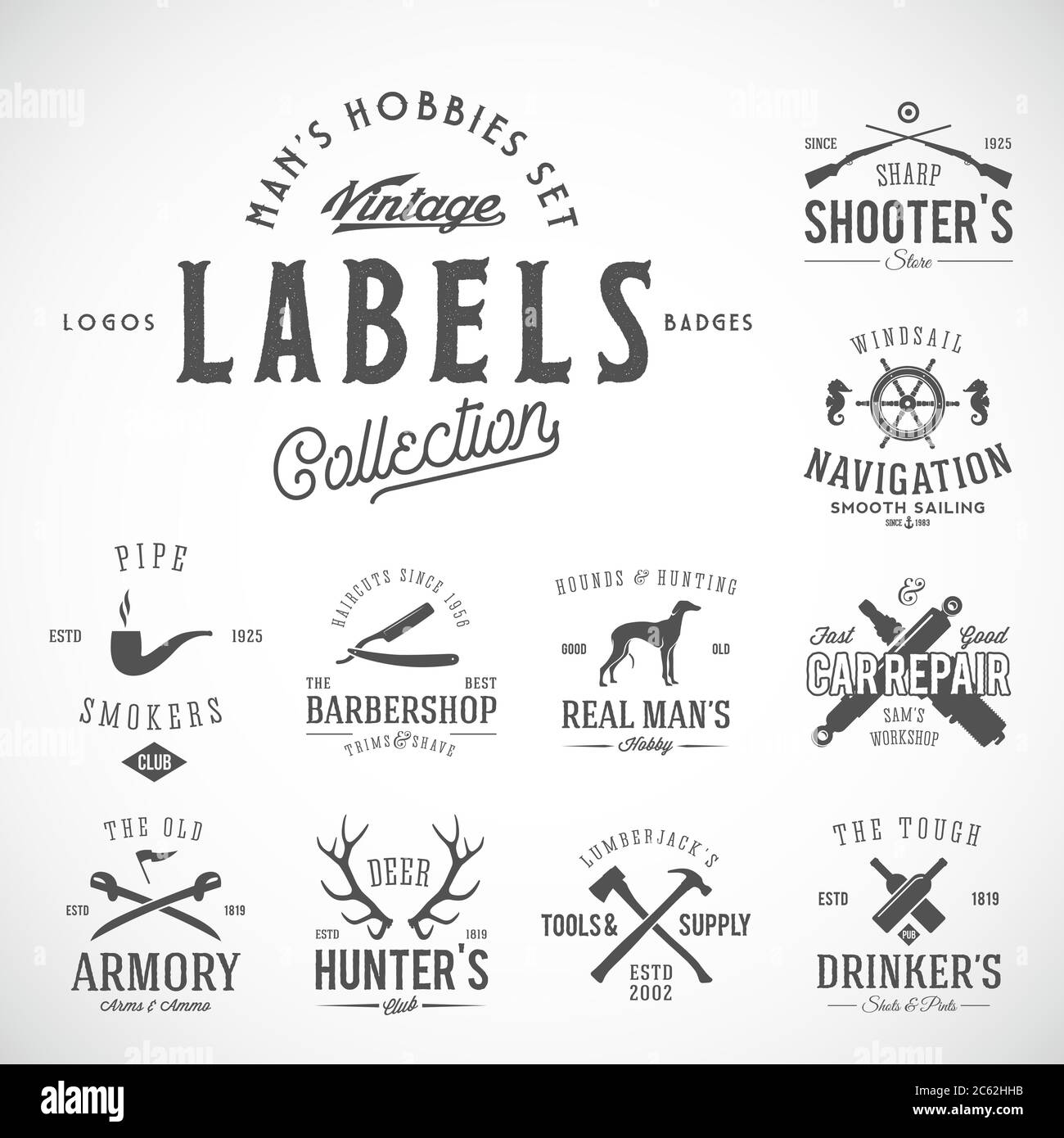 Typography Logo Vintage