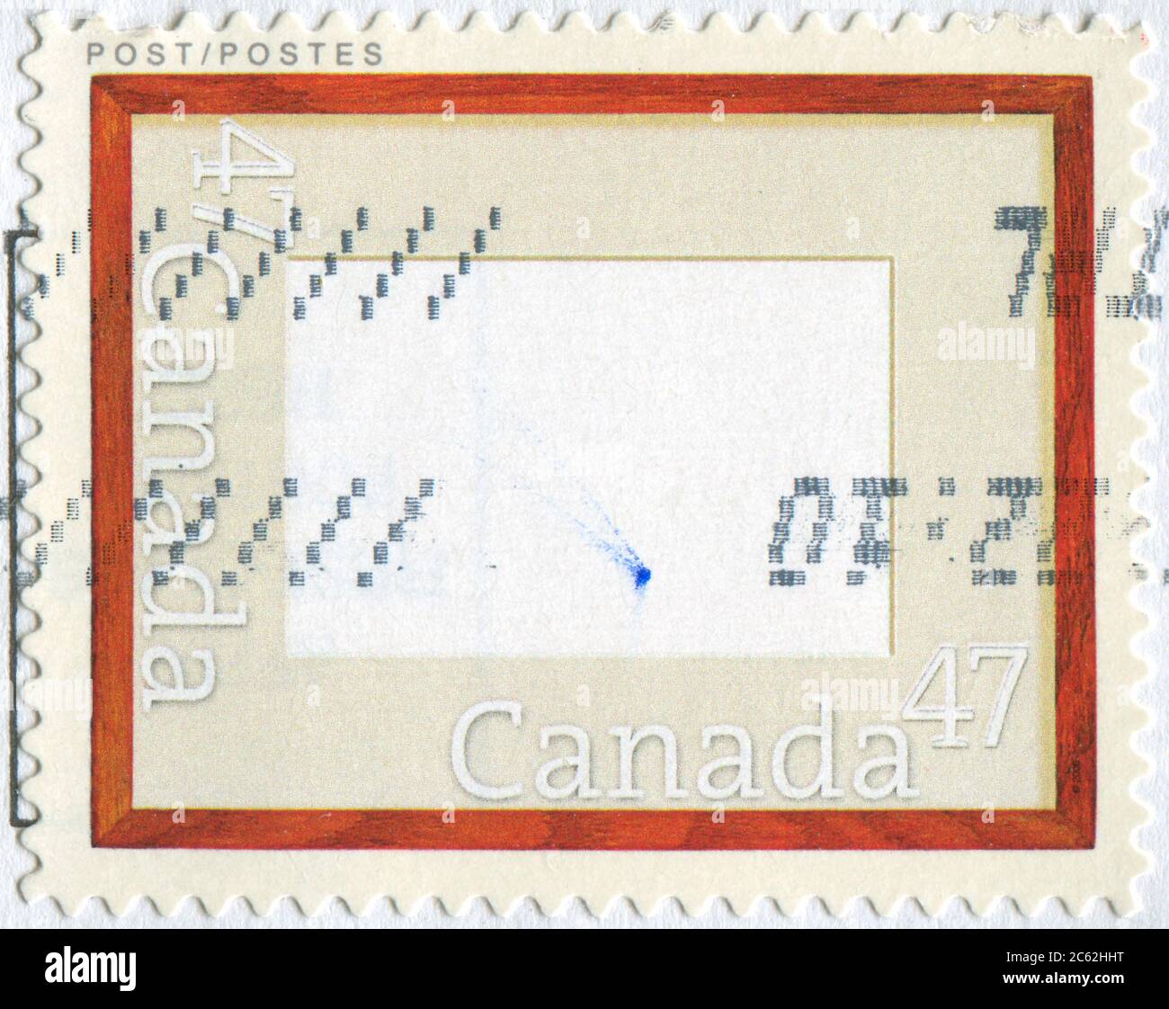 CANADA - CIRCA 2000: stamp printed by Canada, shows Framework for a ...