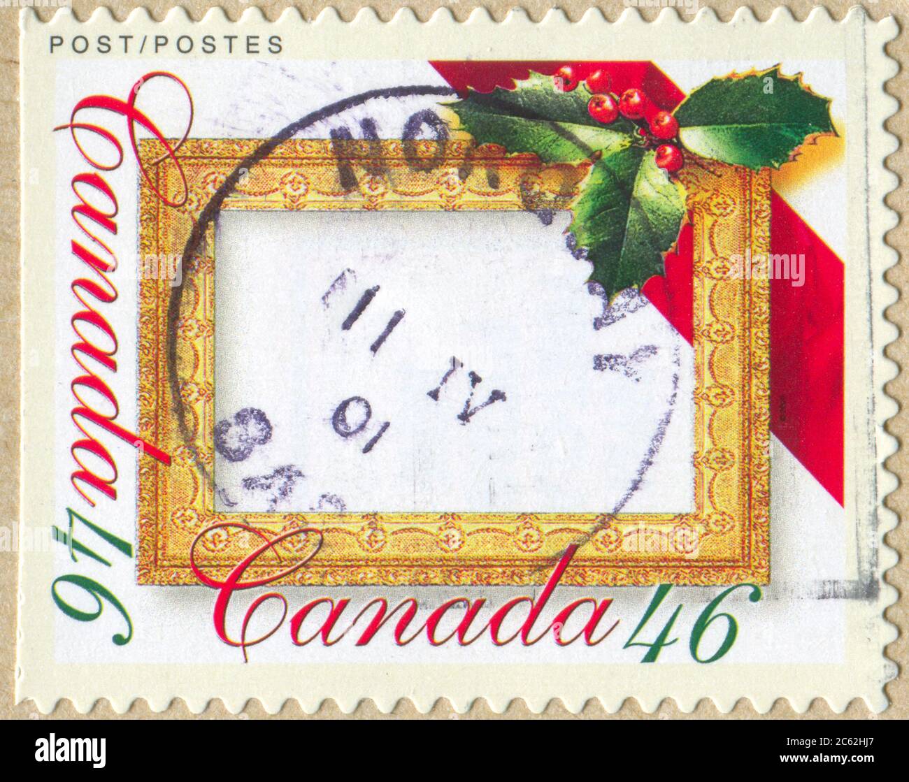 CANADA - CIRCA 2000: stamp printed by Canada, shows Framework for a ...