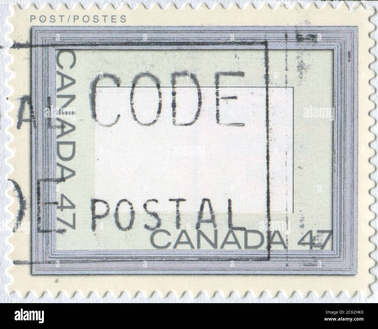 CANADA - CIRCA 2000: stamp printed by Canada, shows Framework for a ...