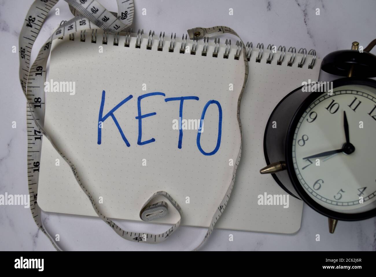 KETO write on a book isolated wooden table Stock Photo - Alamy