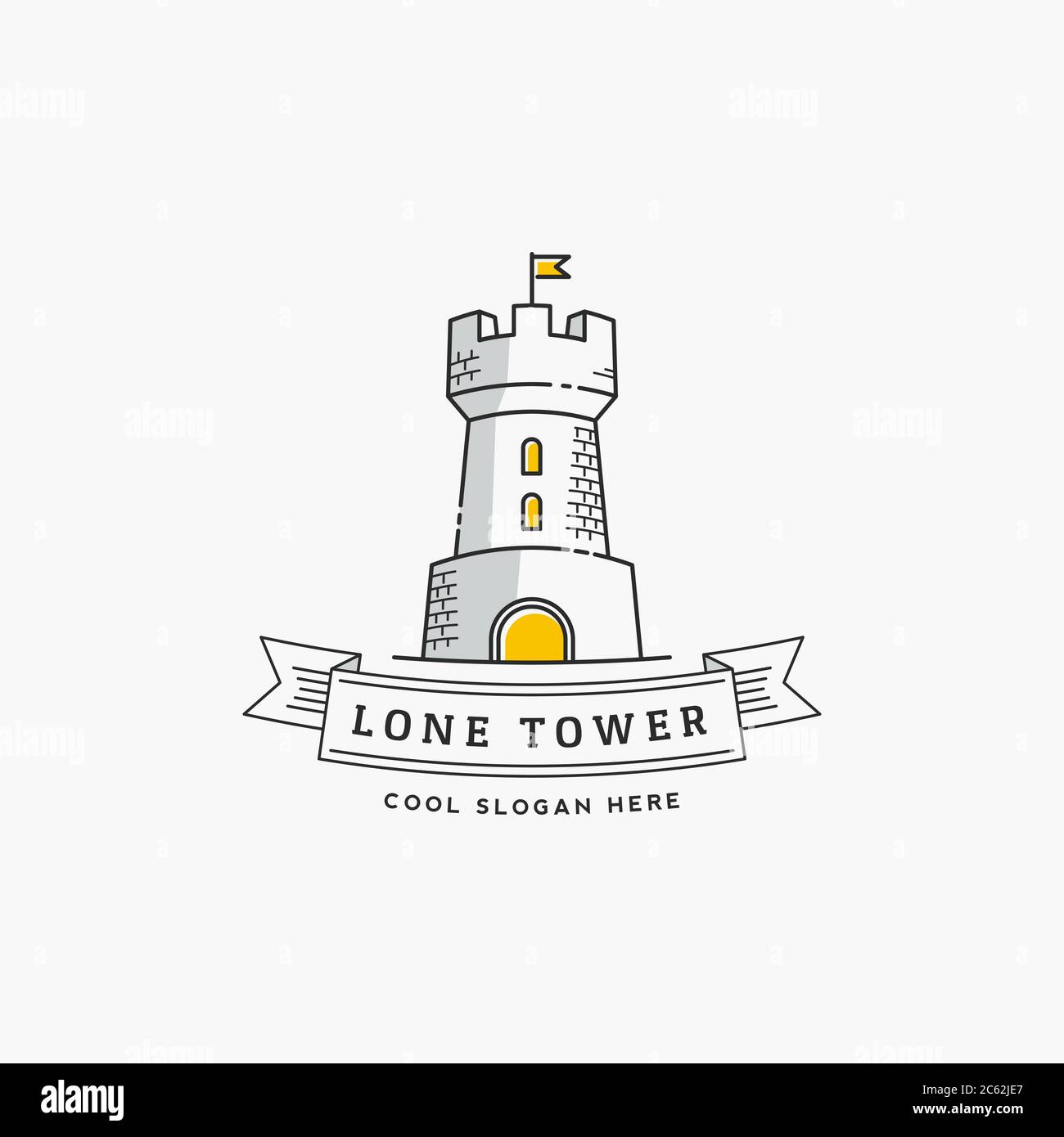 Lone shop Stock Vector Images - Alamy