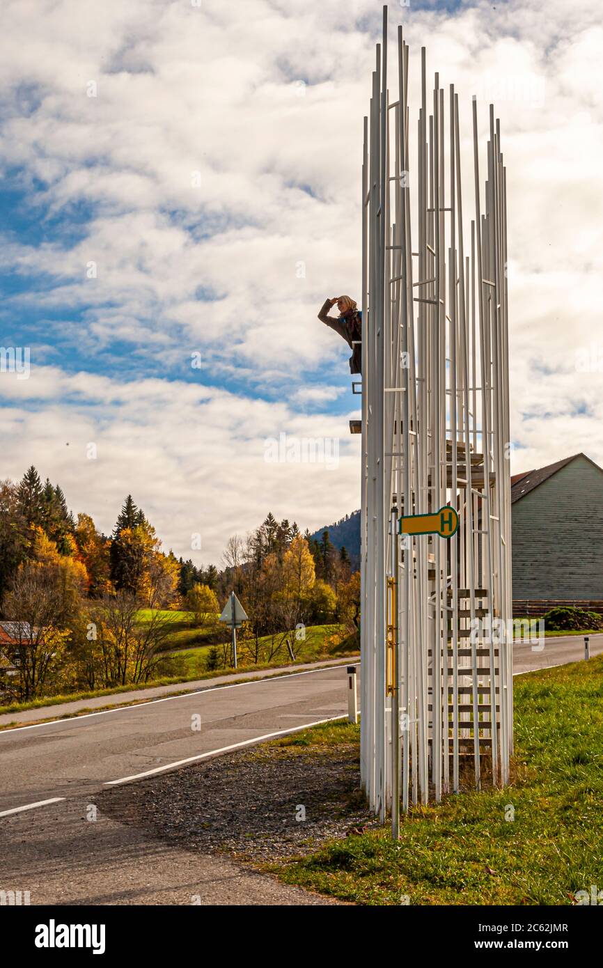 BUS: STOP Bränden, designed by Sou Fujimoto, Japan. Krumbach bus ...