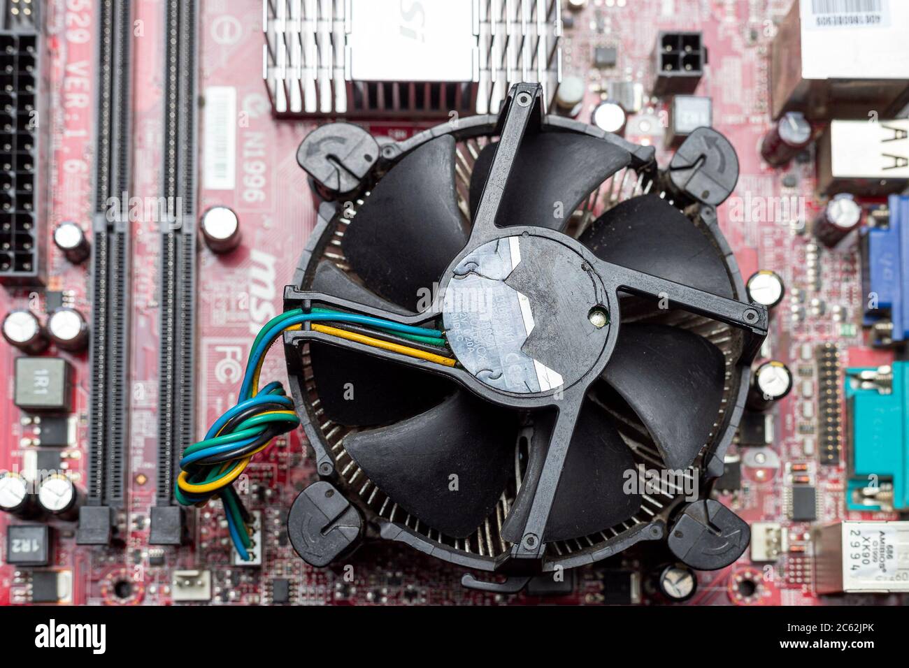 Internal computer connectors hi-res stock photography and images - Alamy