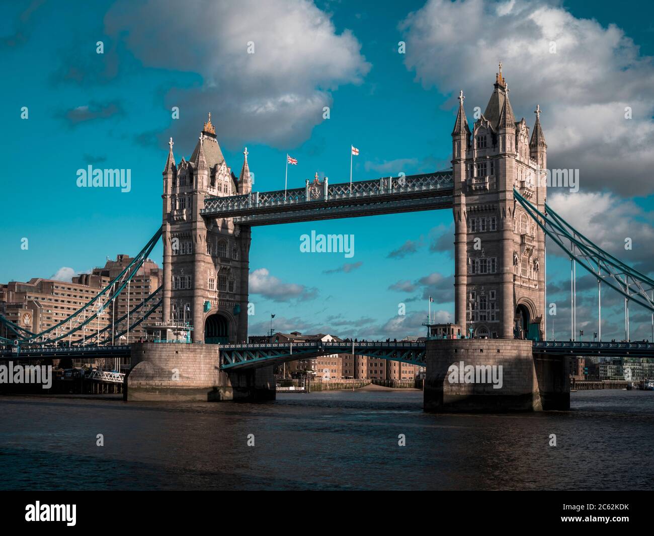 Iconic landmark Tower Bridge in London, England, UK Stock Photo - Alamy
