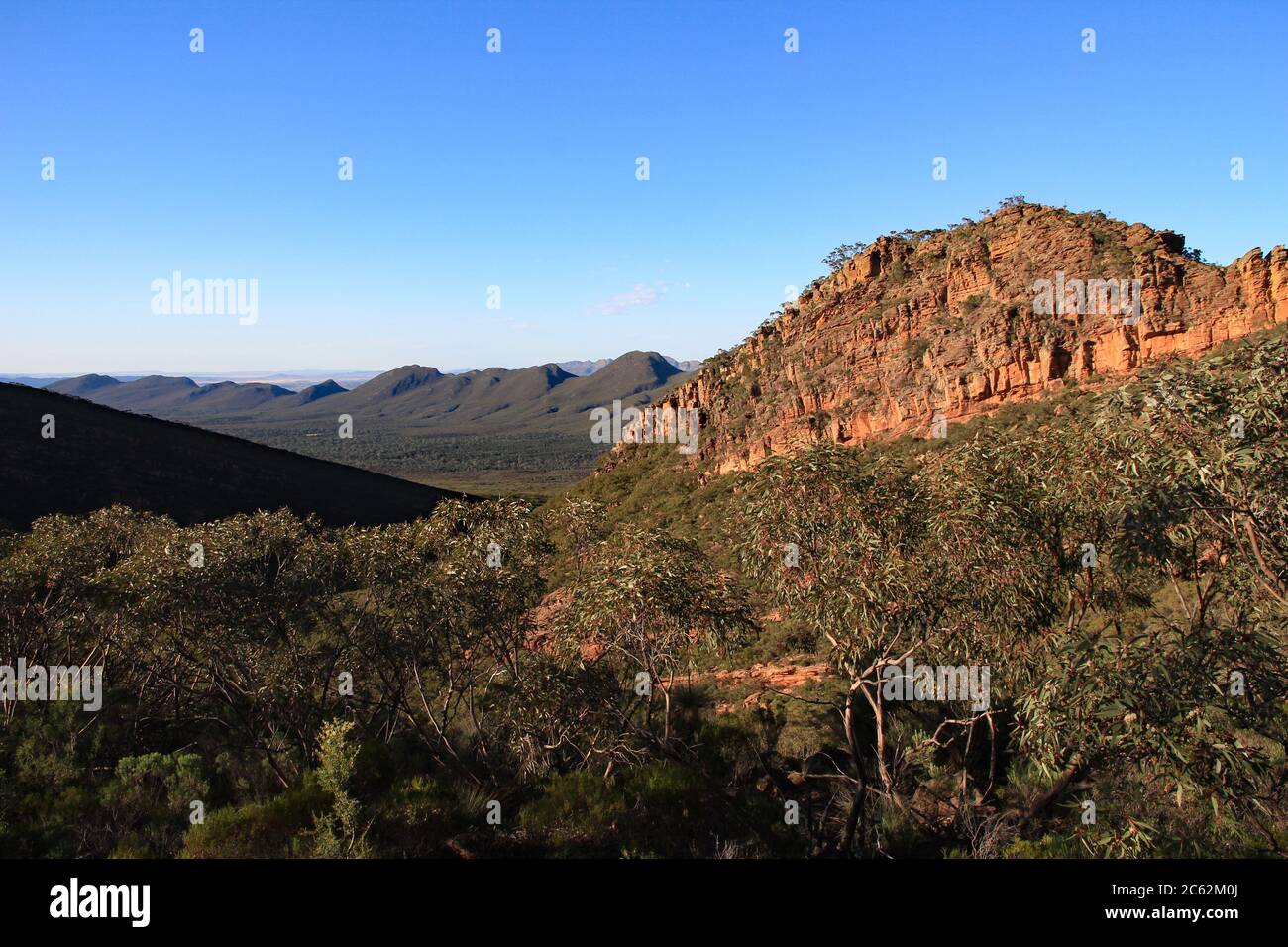 Australia outback sunrise elder range hi-res stock photography and ...