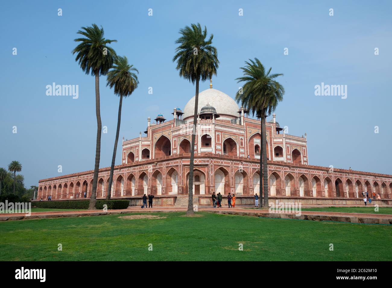 India, Delhi. Humayun's Tomb aka Maqbara-i Humayun, tomb of Mughal ...