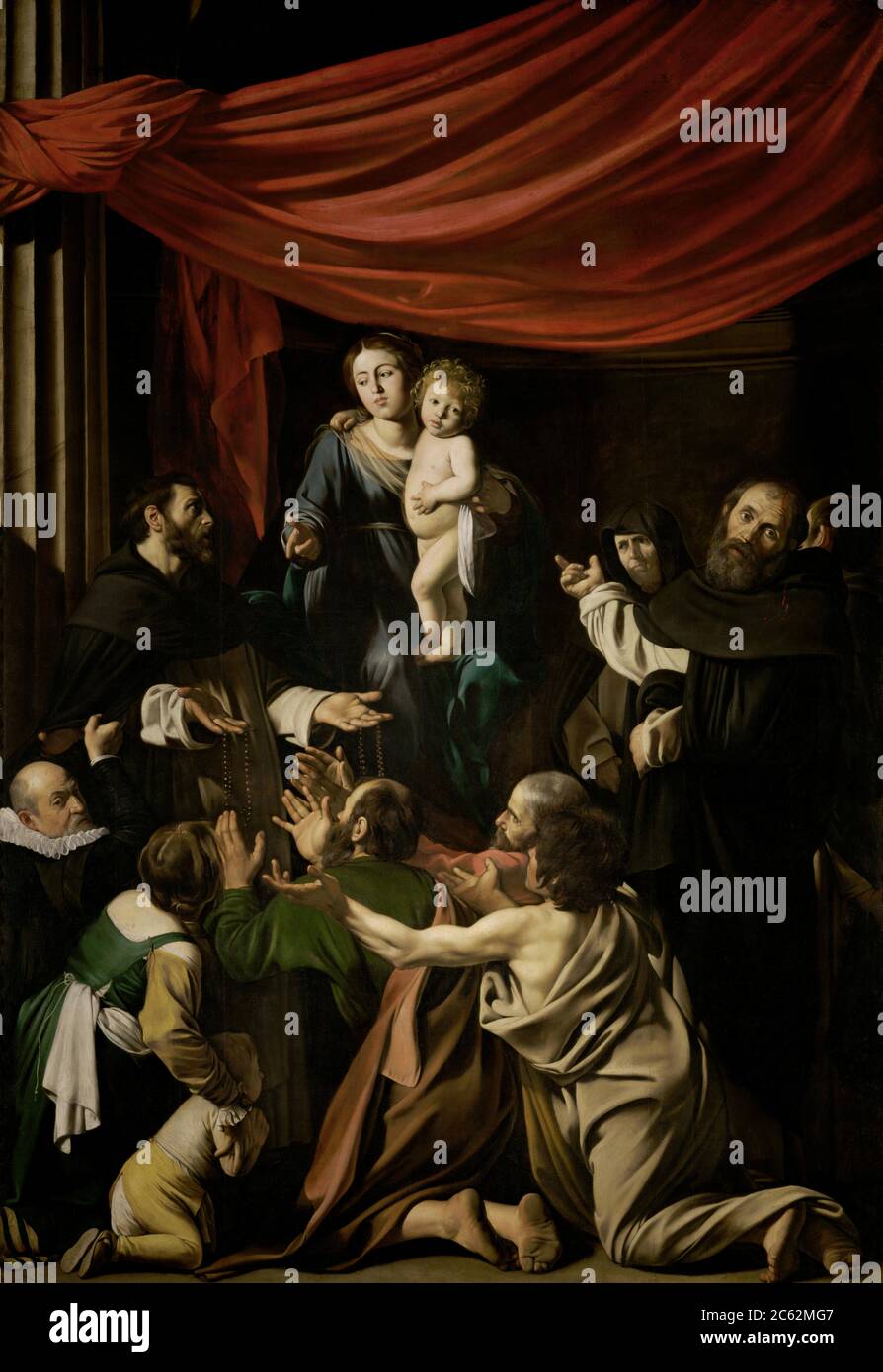 Oil painting from old master painter Caravaggio Stock Photo - Alamy