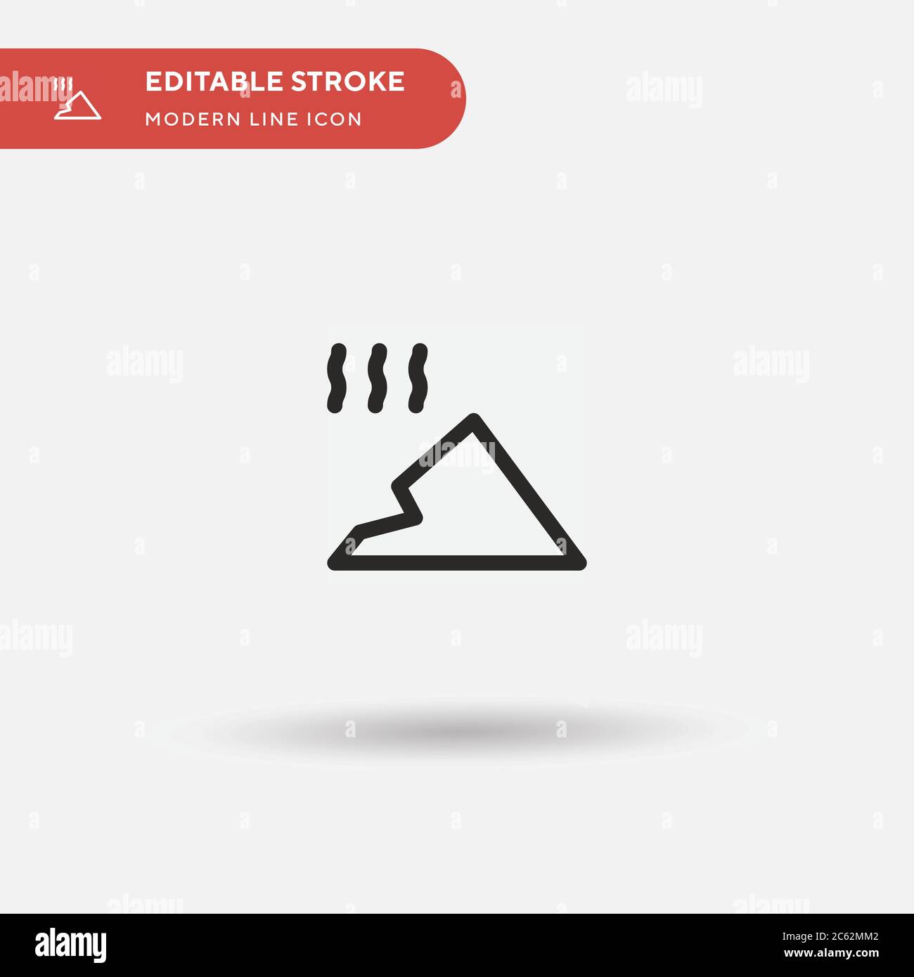 Melted Simple vector icon. Illustration symbol design template for web ...