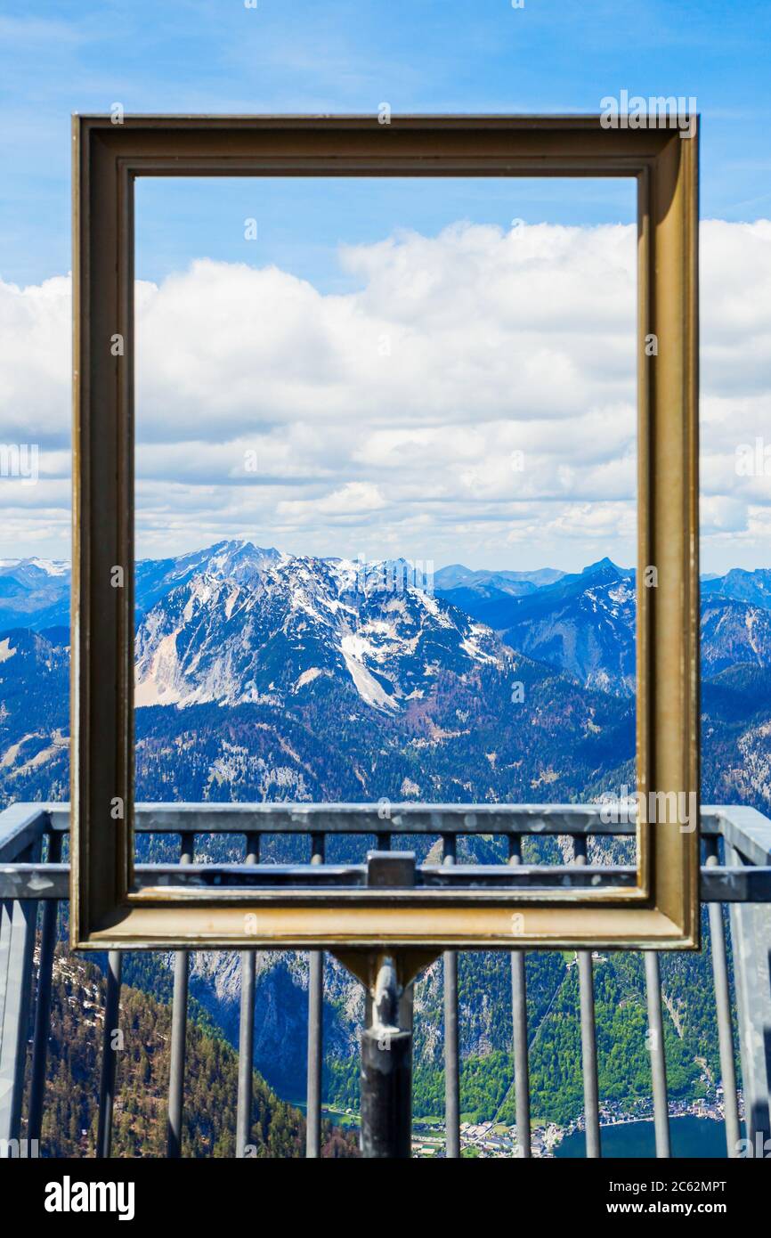 5 Fingers is a viewpoint platform in the Dachstein Mountains on Mount ...
