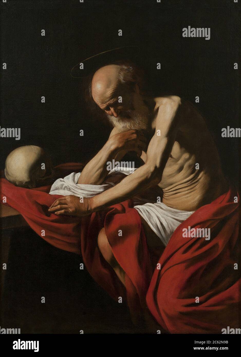 Oil painting from famous old master painter Caravaggio Stock Photo - Alamy