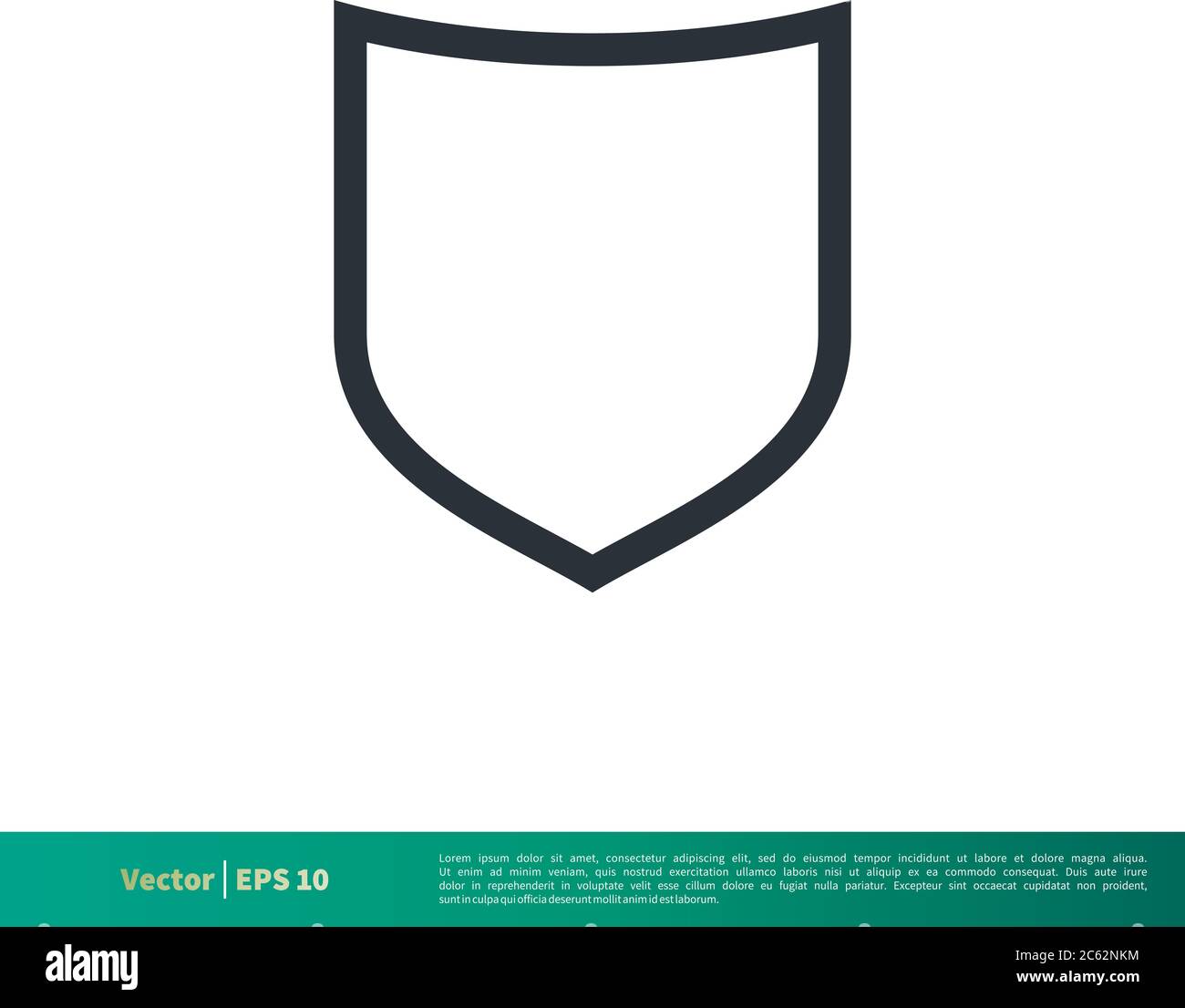 Simple Shield Vector