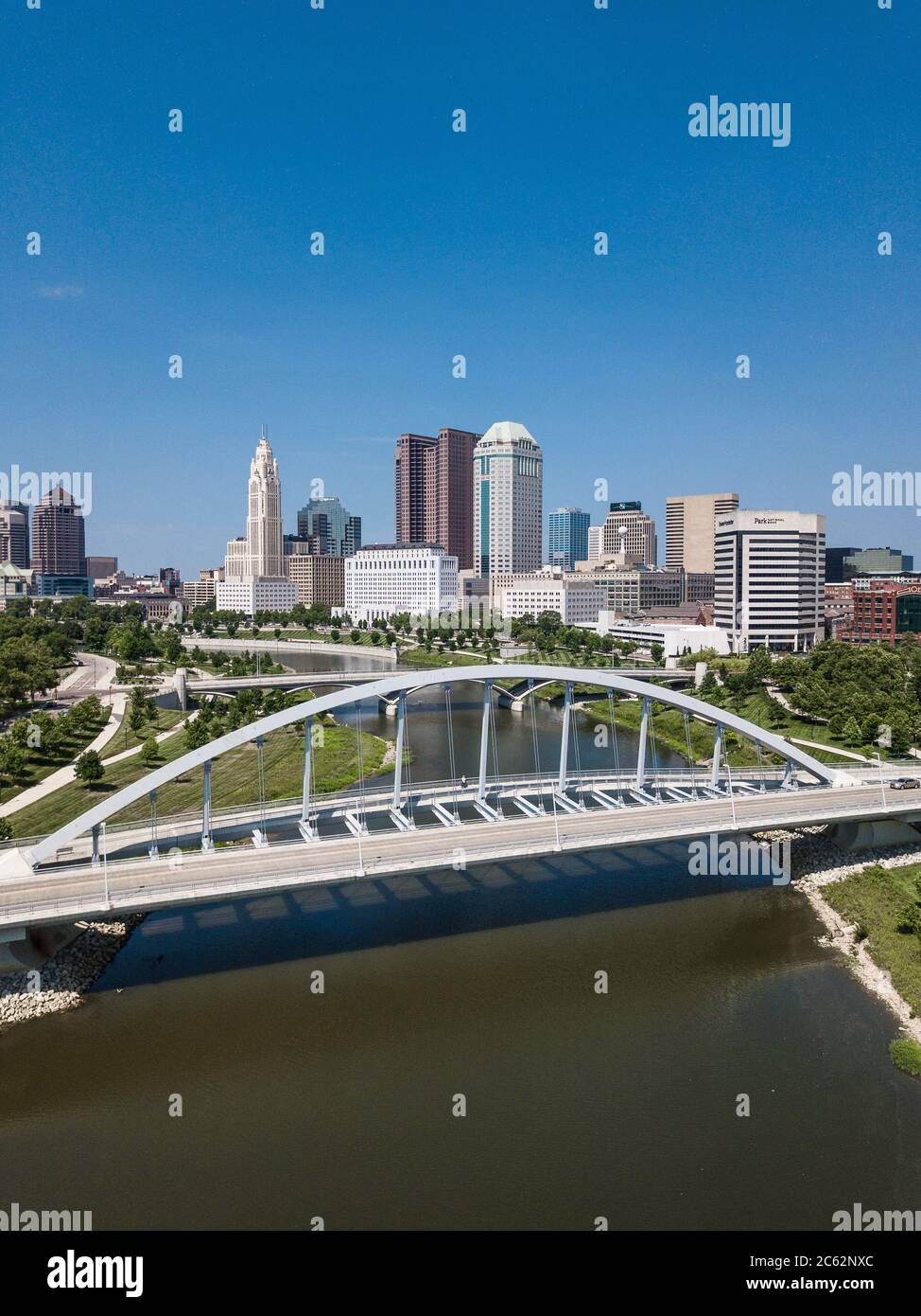 Columbus ohio skyline above hi-res stock photography and images - Alamy