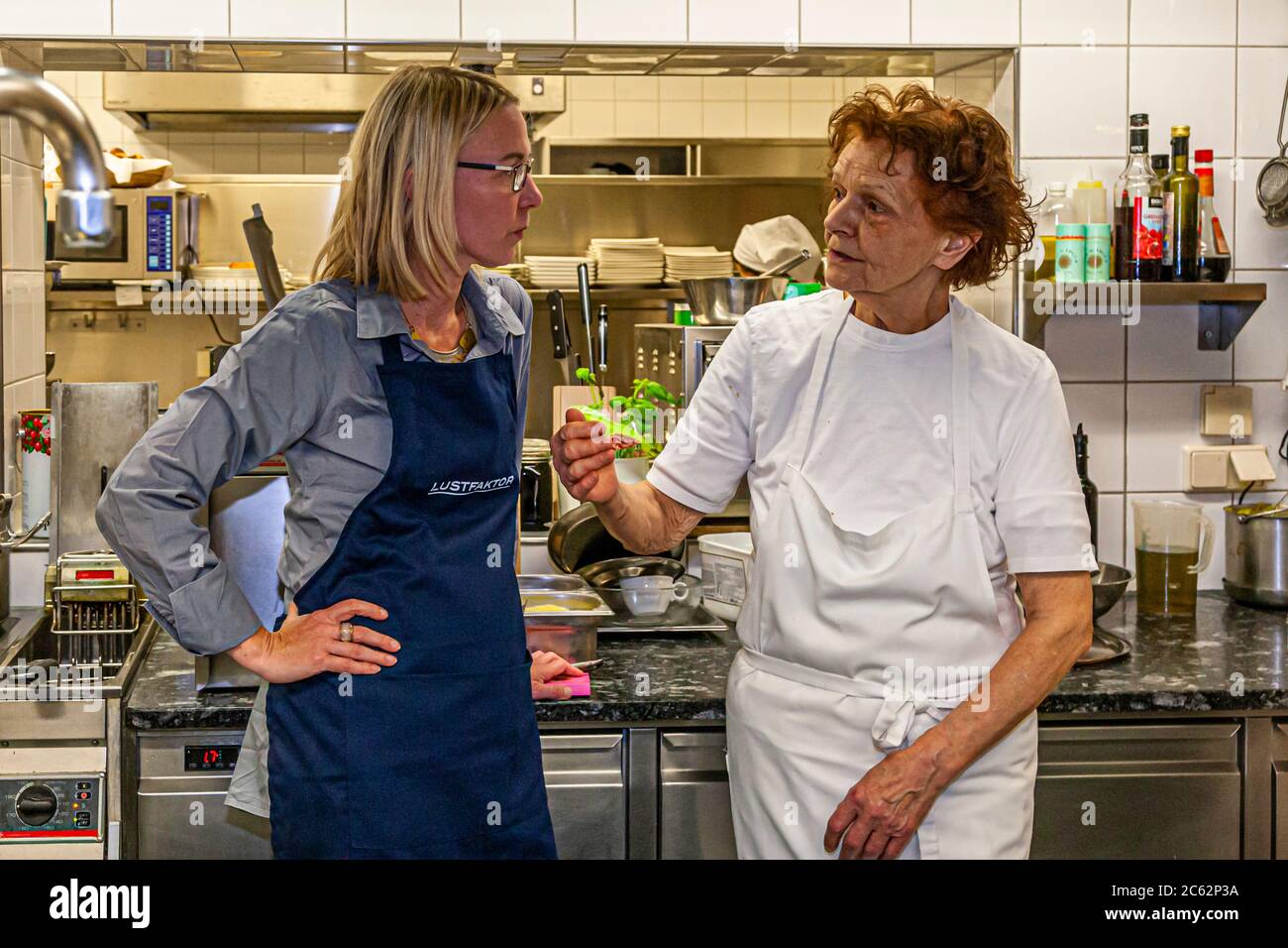 Chef Erna Metzler - who inspired the name of the Ernerle in Hittisau ...