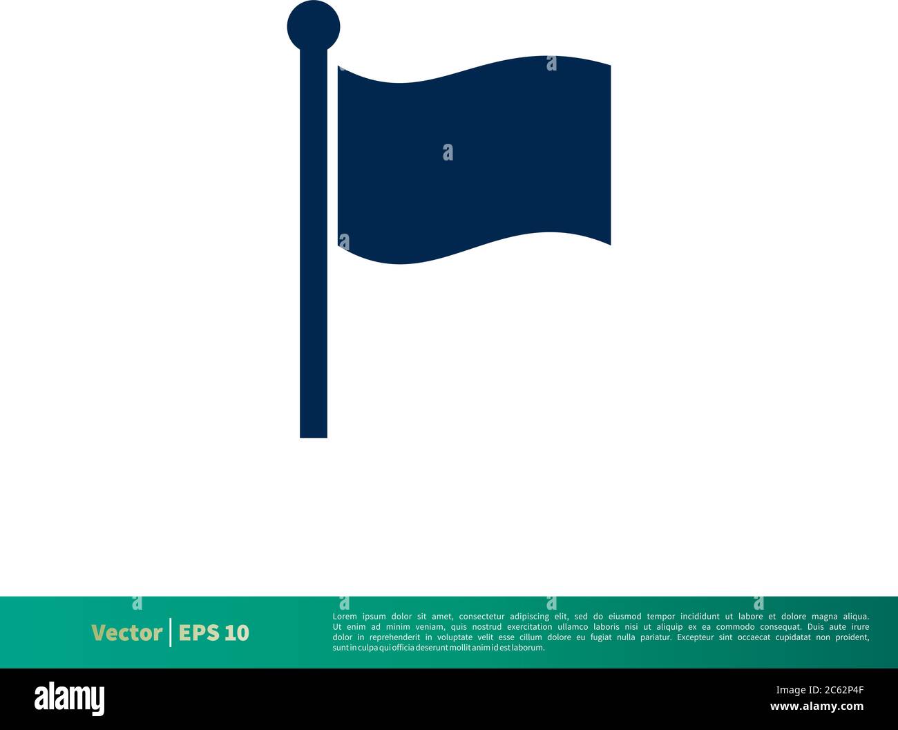 Flag signage template hi-res stock photography and images - Alamy