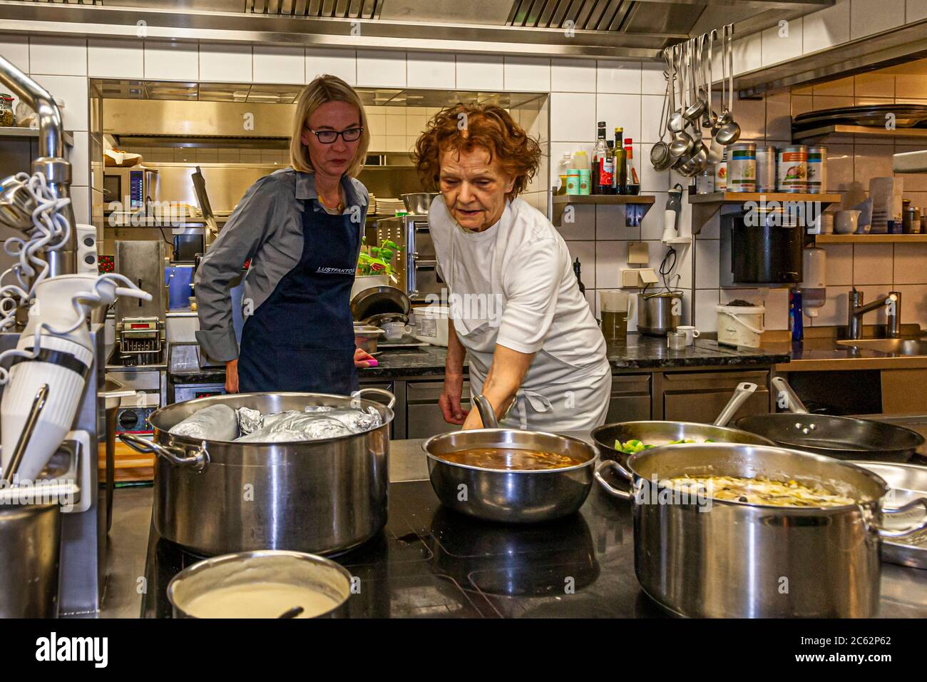 Chef Erna Metzler - who inspired the name of the Ernerle in Hittisau ...