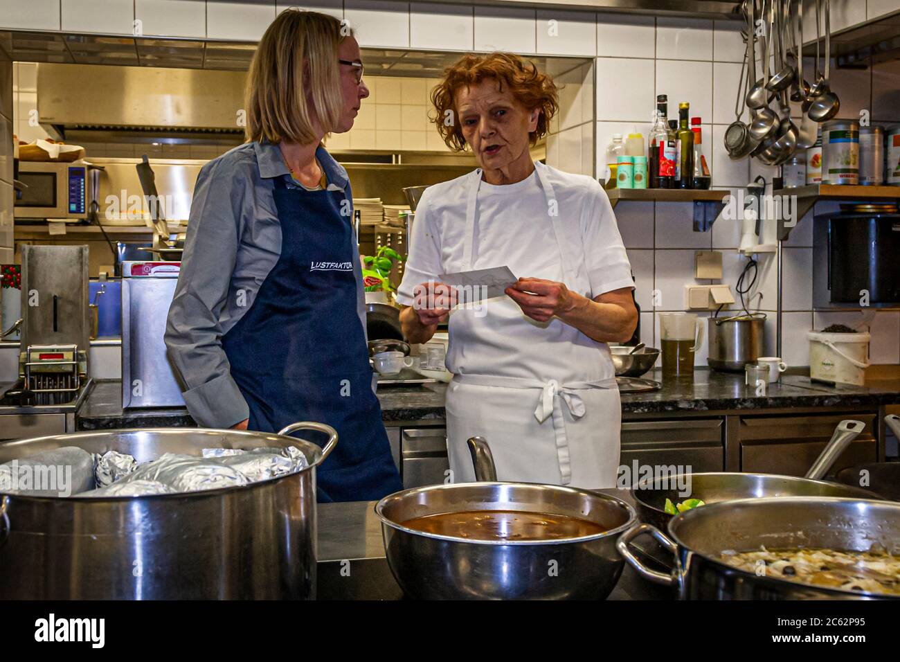 Chef Erna Metzler - who inspired the name of the Ernerle in Hittisau ...