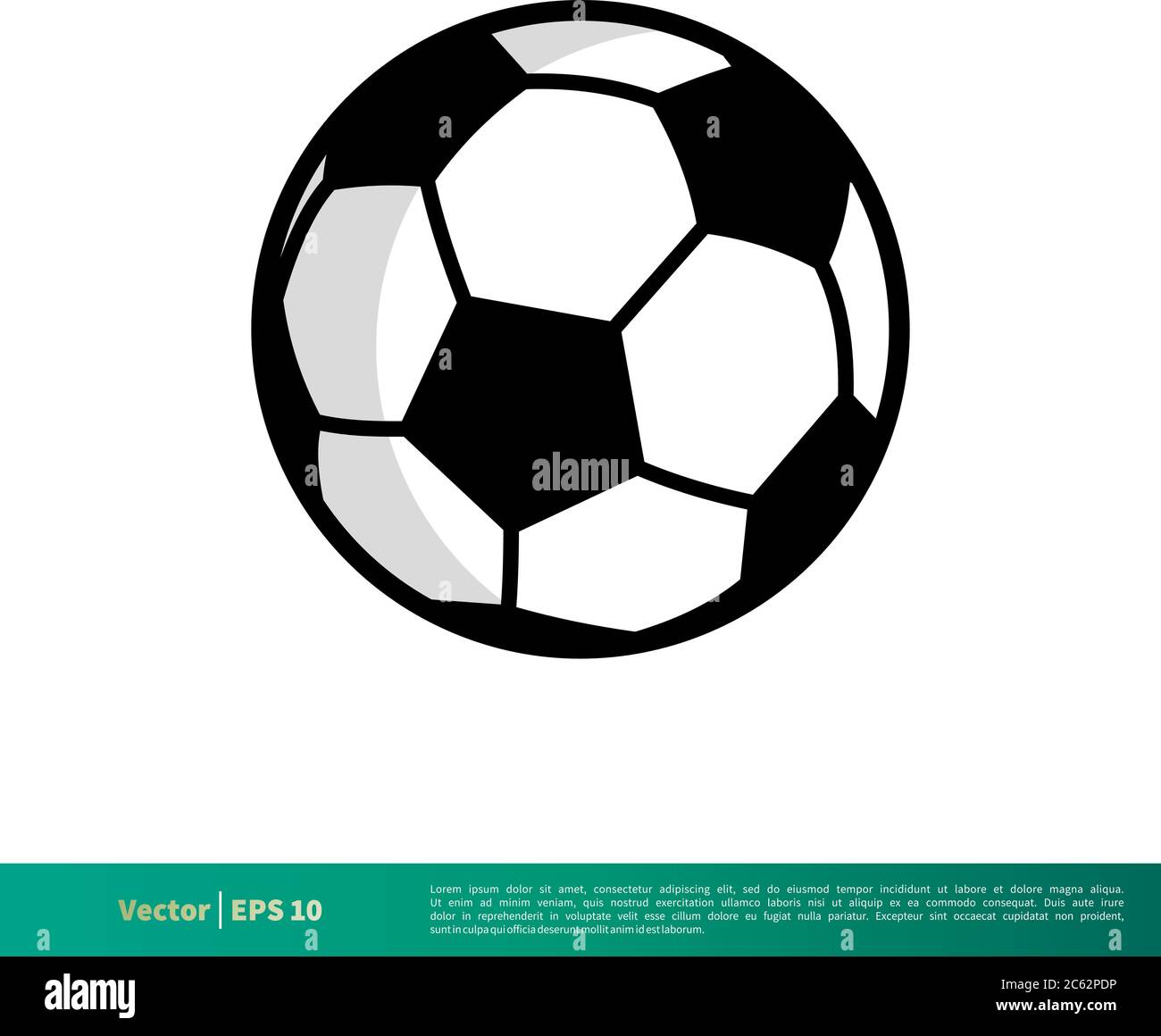 Ball / Football Icon Vector Logo Template Illustration Design. Editable ...