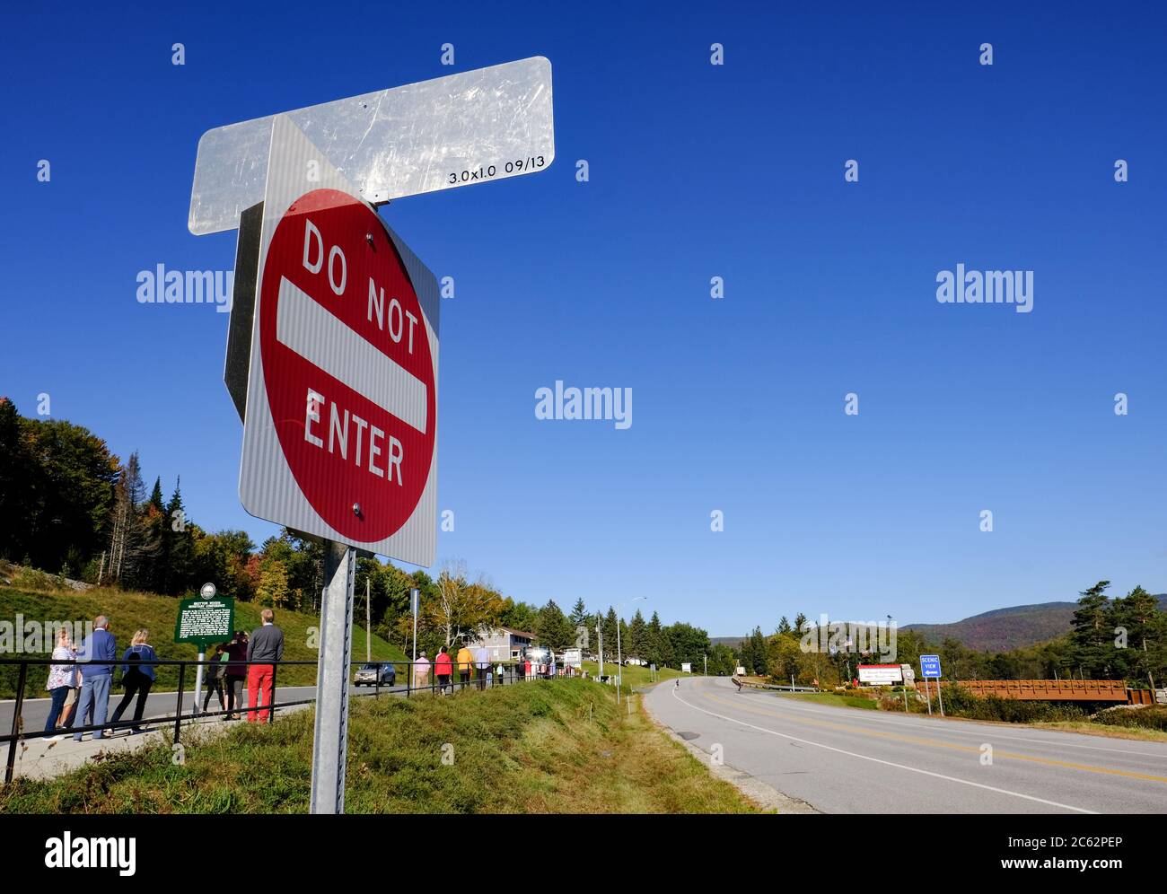 Driving in small town near hi-res stock photography and images - Alamy