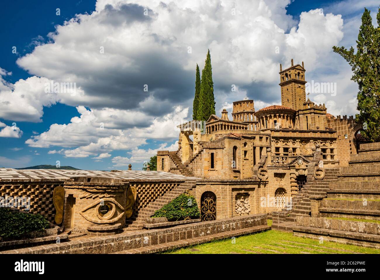 La Scarzuola, Montegabbione, Umbria, Italy - The convent founded by San ...