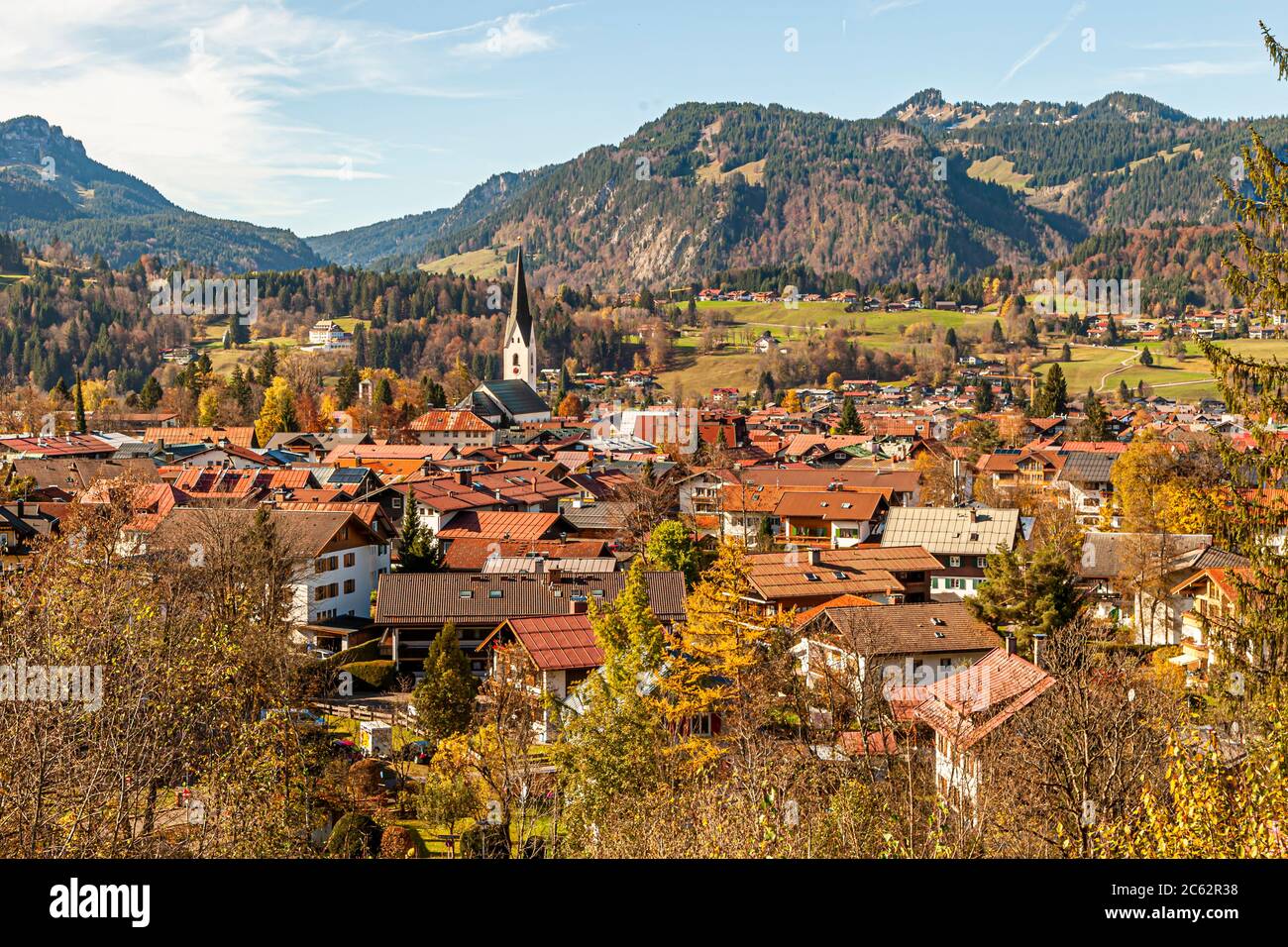 Oberstdorf village hi-res stock photography and images - Alamy