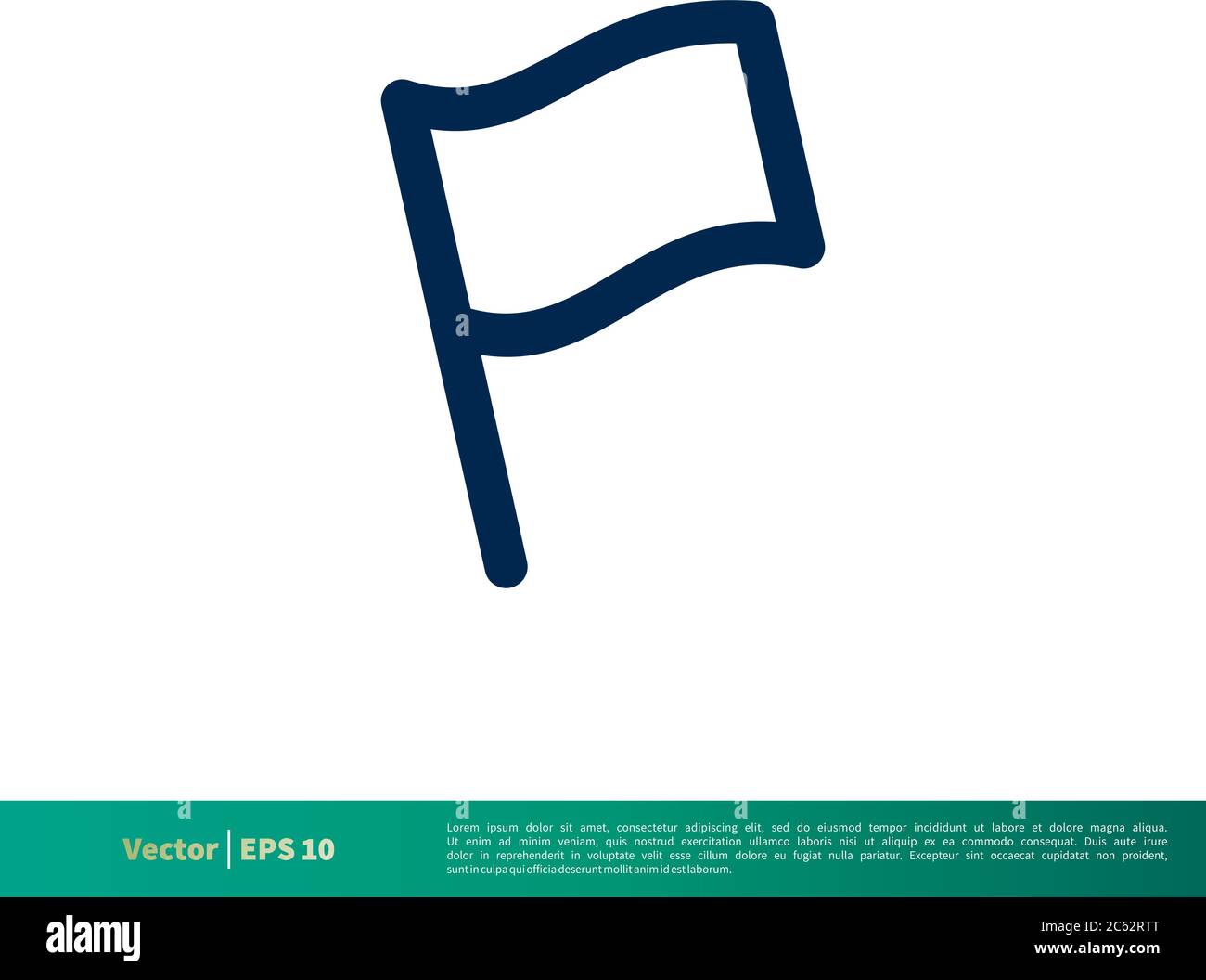 Flag signage template hi-res stock photography and images - Alamy