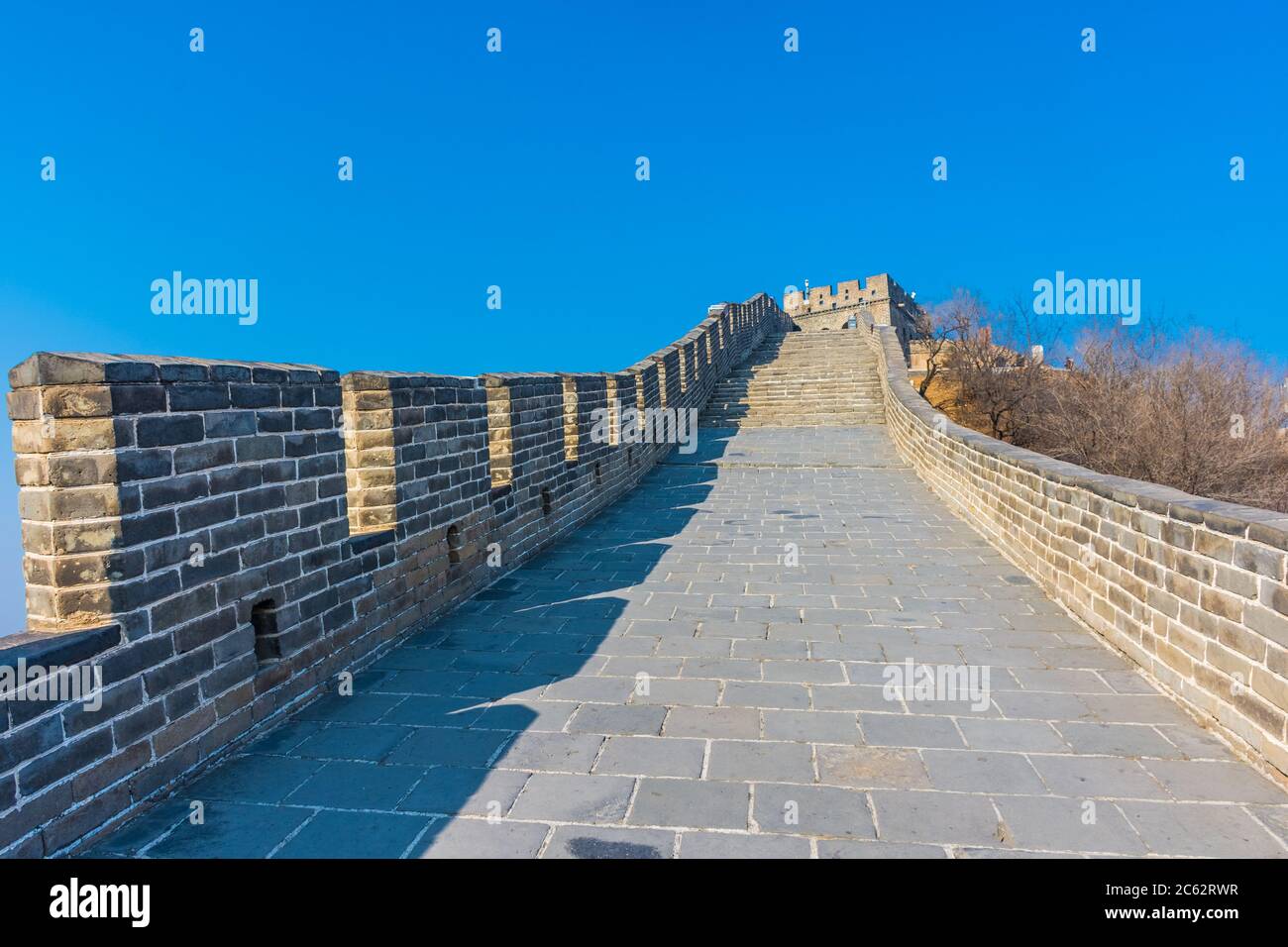 The Great Wall of China, section of Badaling, China Stock Photo - Alamy