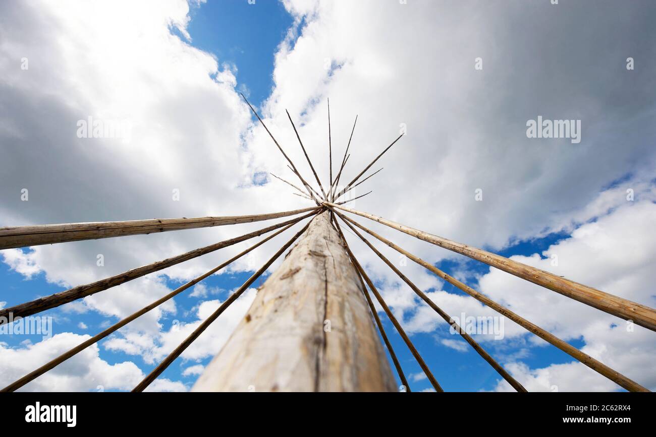 Teepee architecture hi-res stock photography and images - Alamy