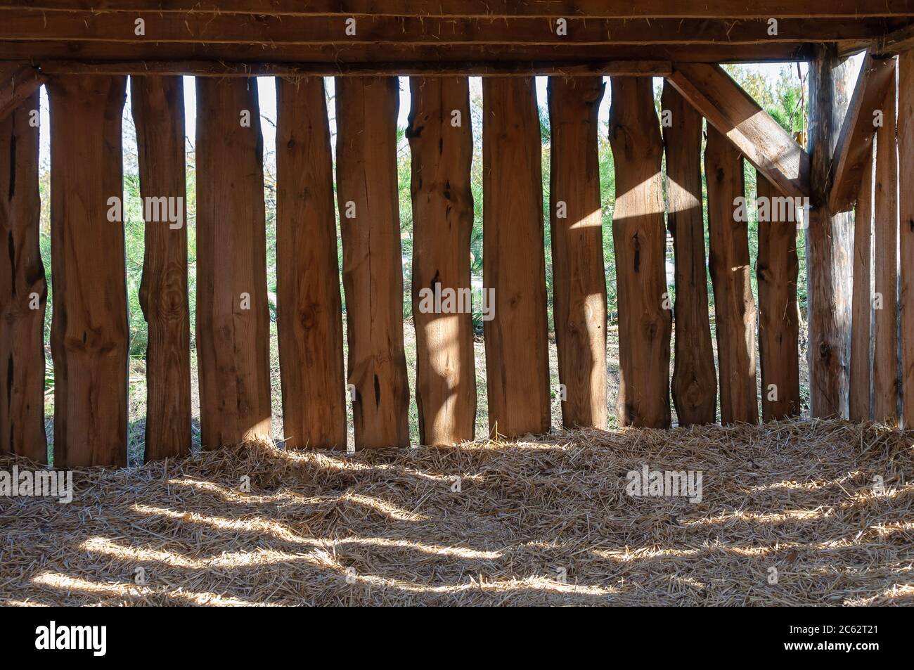 Hayloft texture hi-res stock photography and images - Alamy