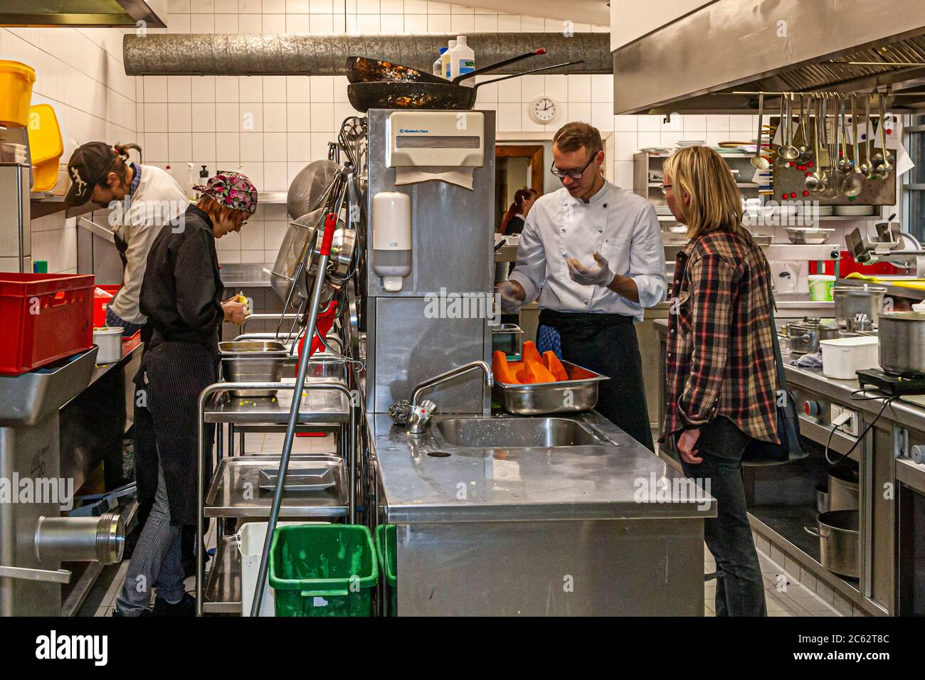 Christian Fleuter reveals his pumpkin secret to journalist Angela Berg ...