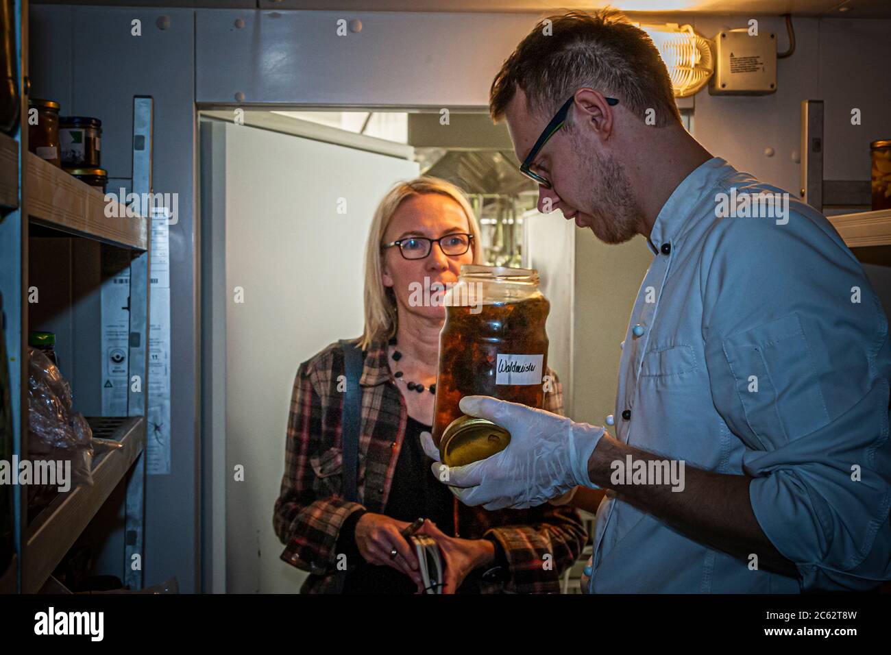 Christian Fleuter allows food journalist Angela Berg a look into the ...