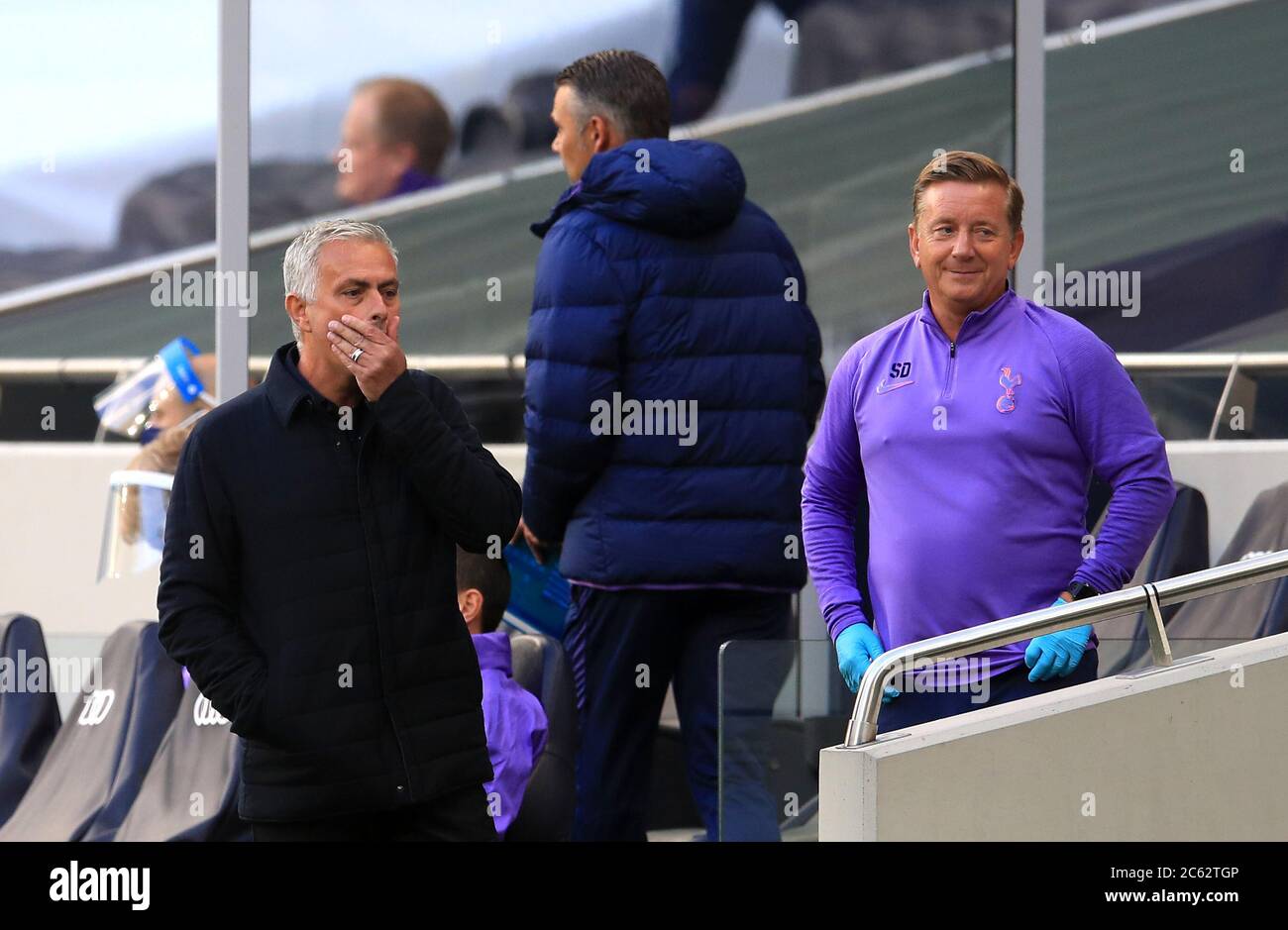 Tottenham Hotspur manager Jose Mourinho before the Premier League match ...