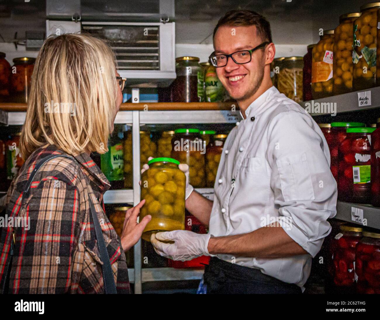 Christian Fleuter allows food journalist Angela Berg a look into the ...