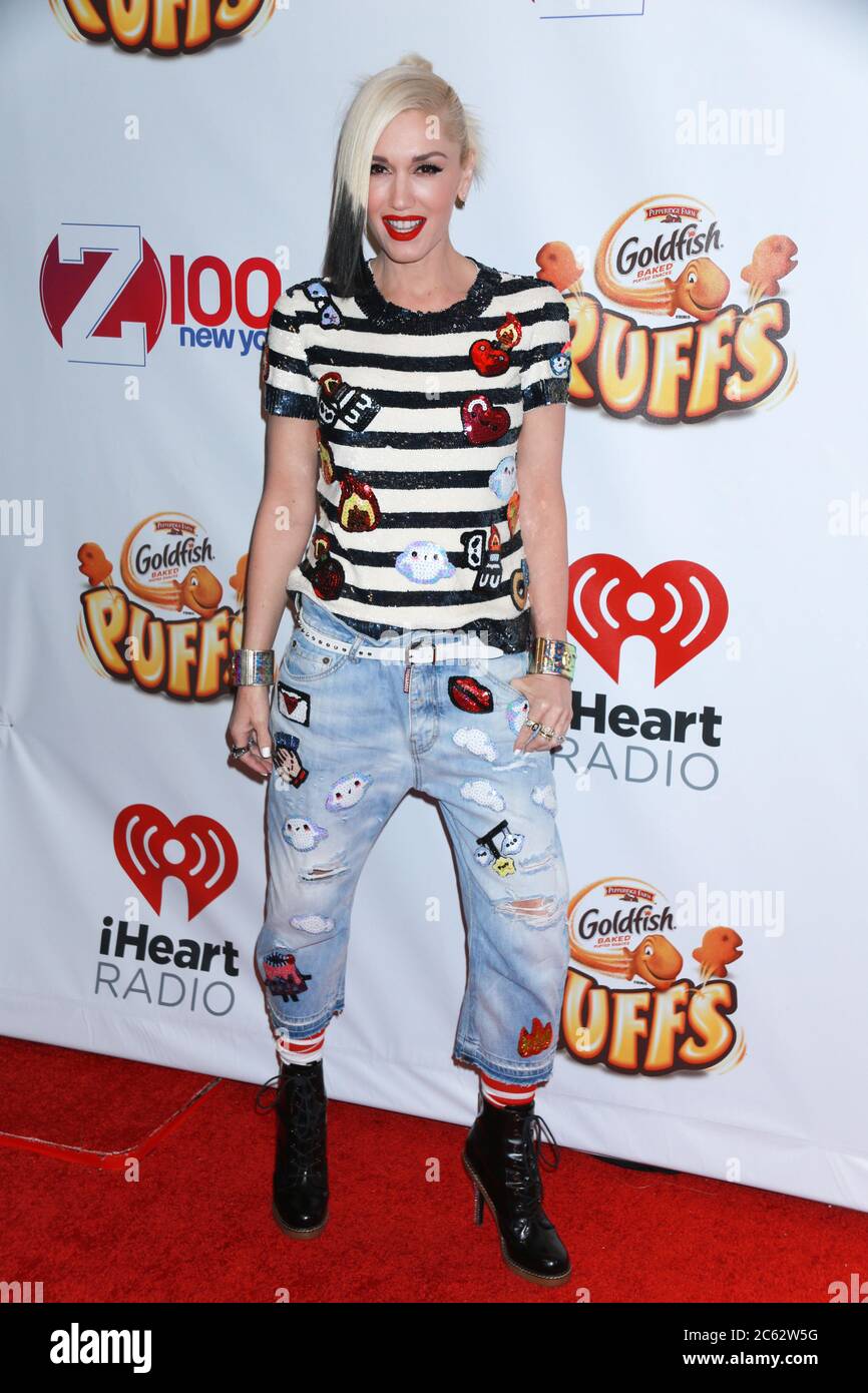 Gwen Stefani attends Z100's Jingle Ball at Madison Square Garden on ...