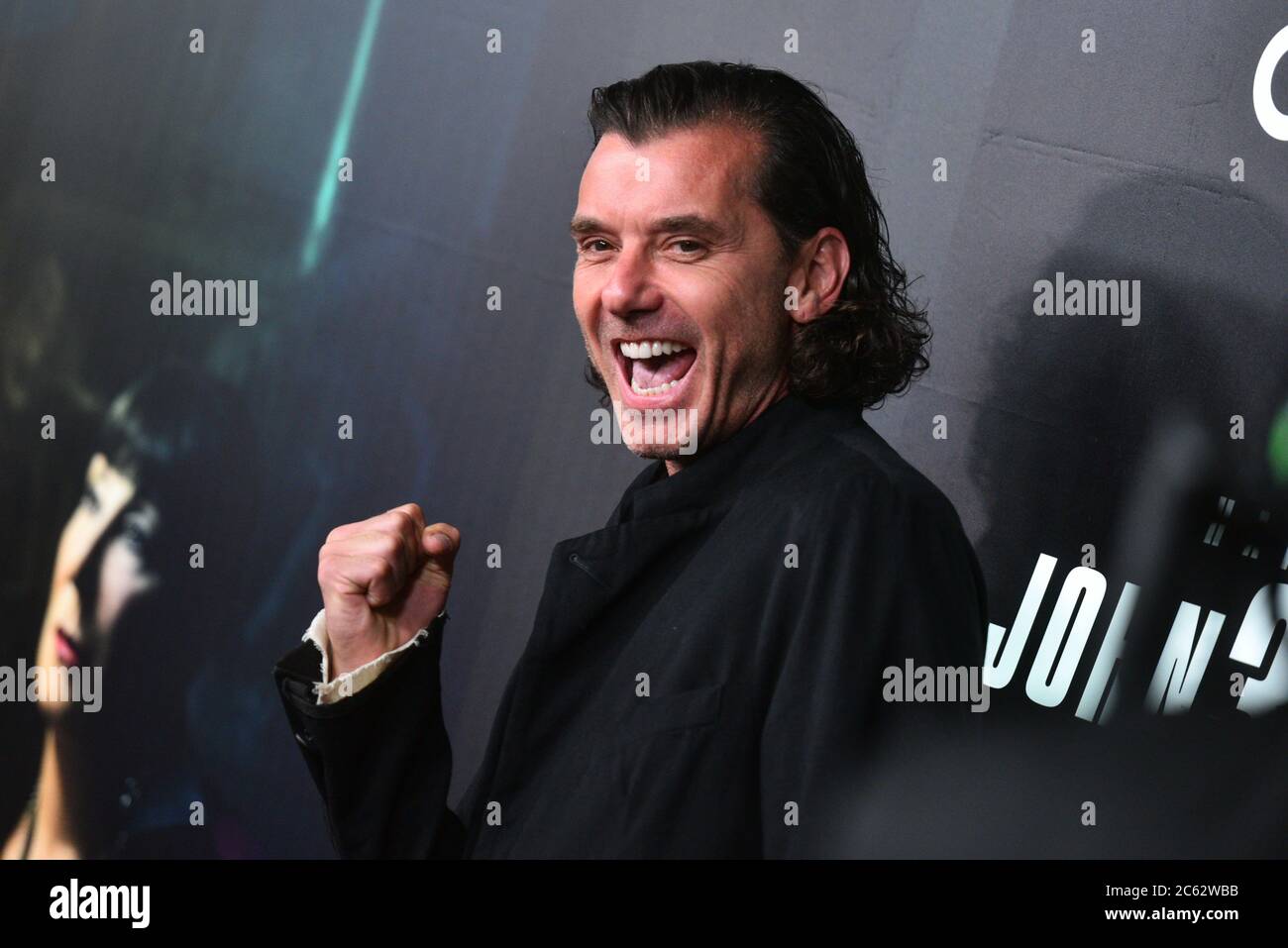 British singer Gavin Rossdale arrives for the world premiere of "John ...