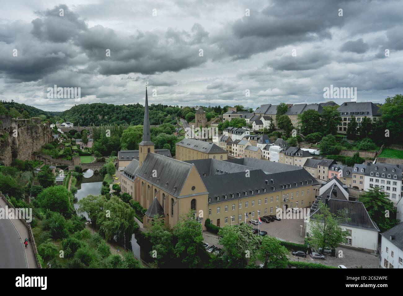 overview from the city Luxembourg 28 June 2020 Stock Photo - Alamy