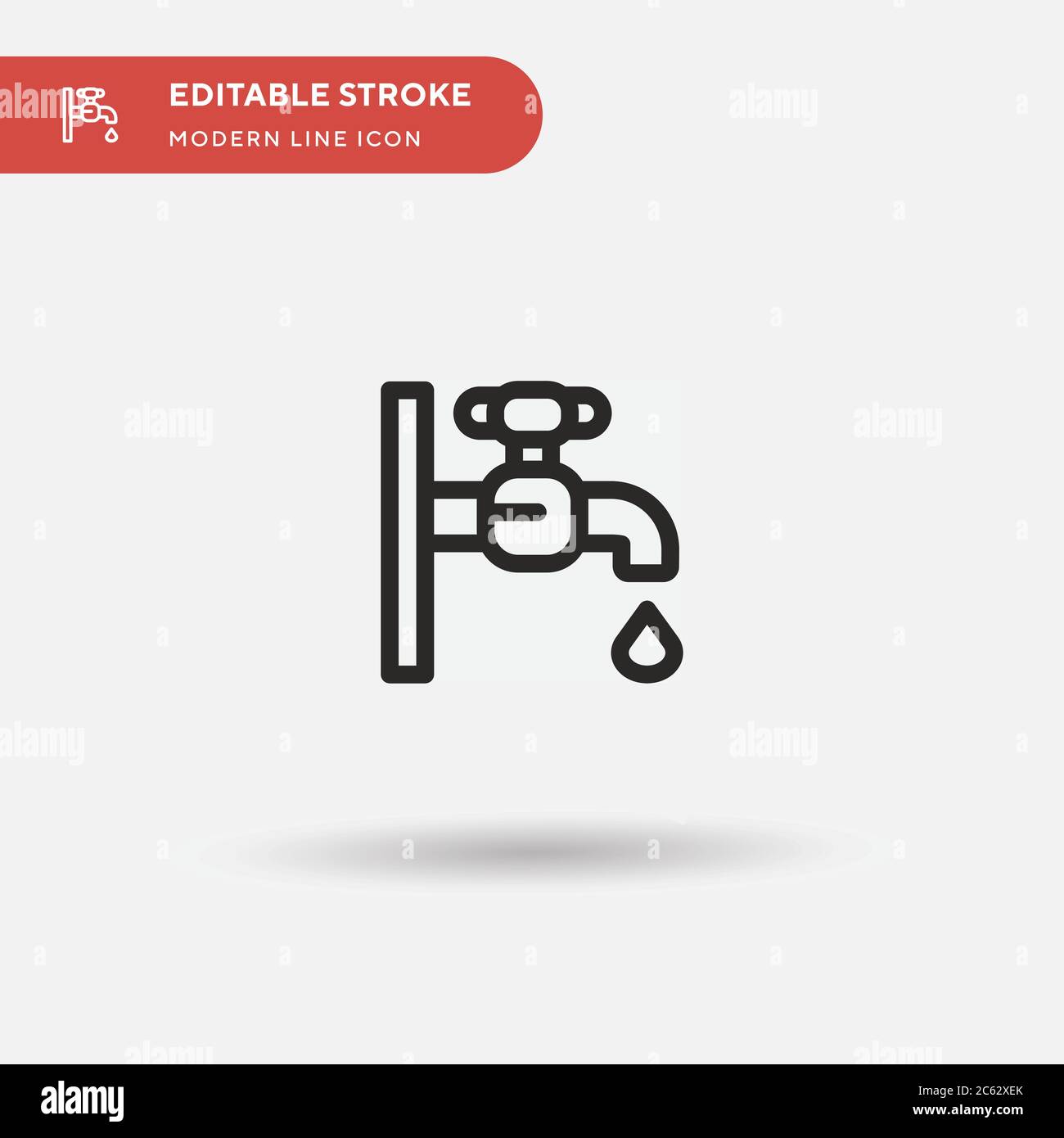 Responsible Simple vector icon. Illustration symbol design template for ...