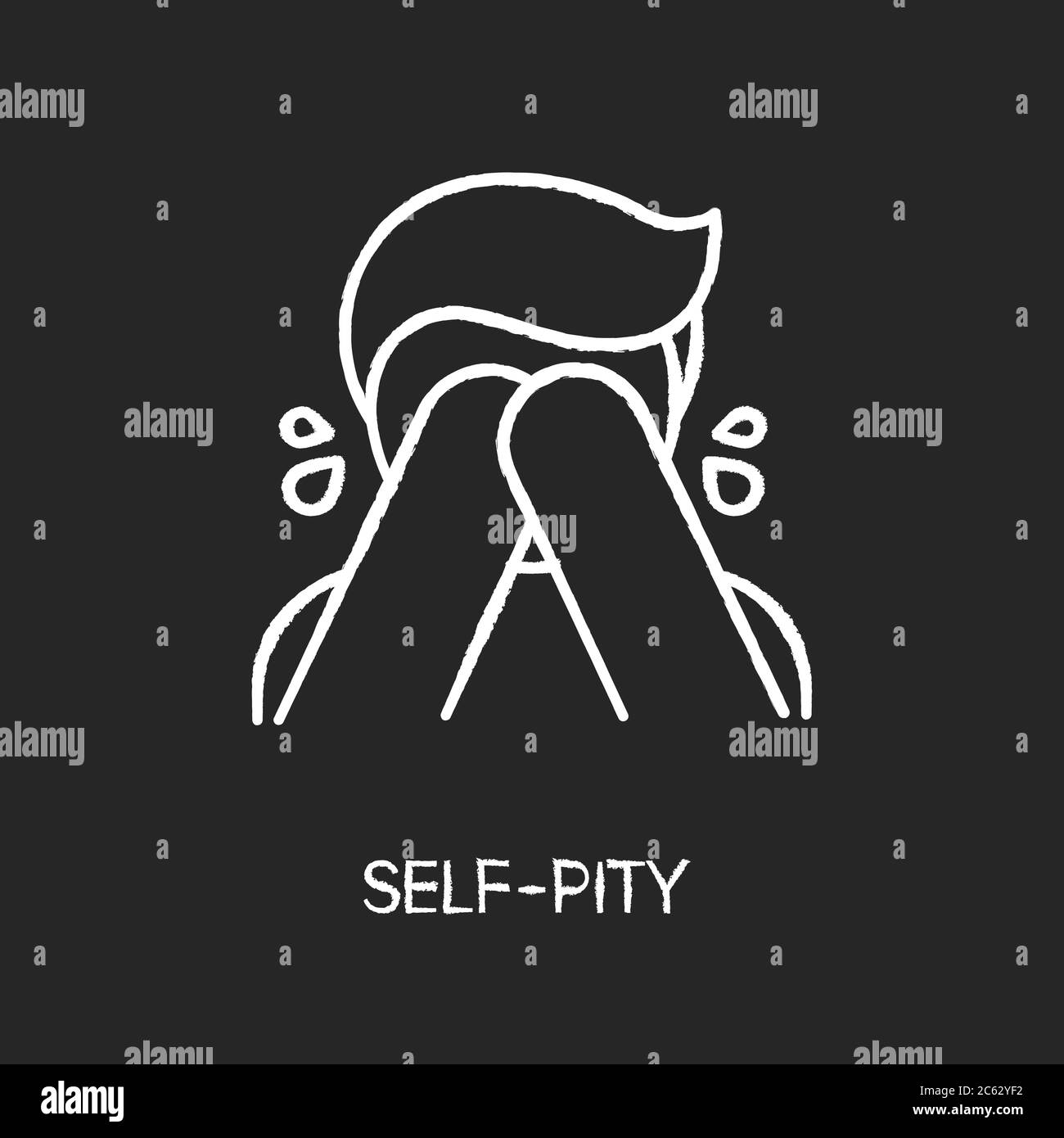 Self pity hi-res stock photography and images - Alamy