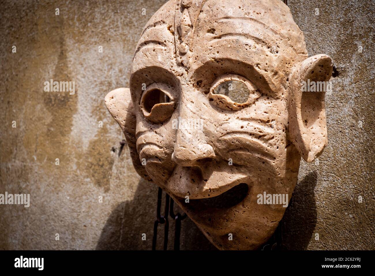 Stone mask relief hi-res stock photography and images - Alamy