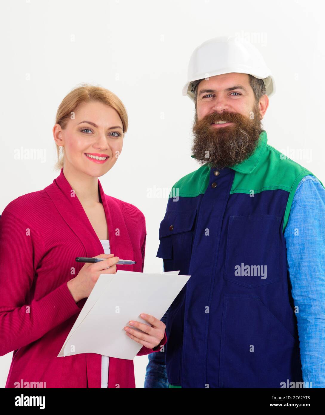 Supervisor foreman look out hi-res stock photography and images - Alamy