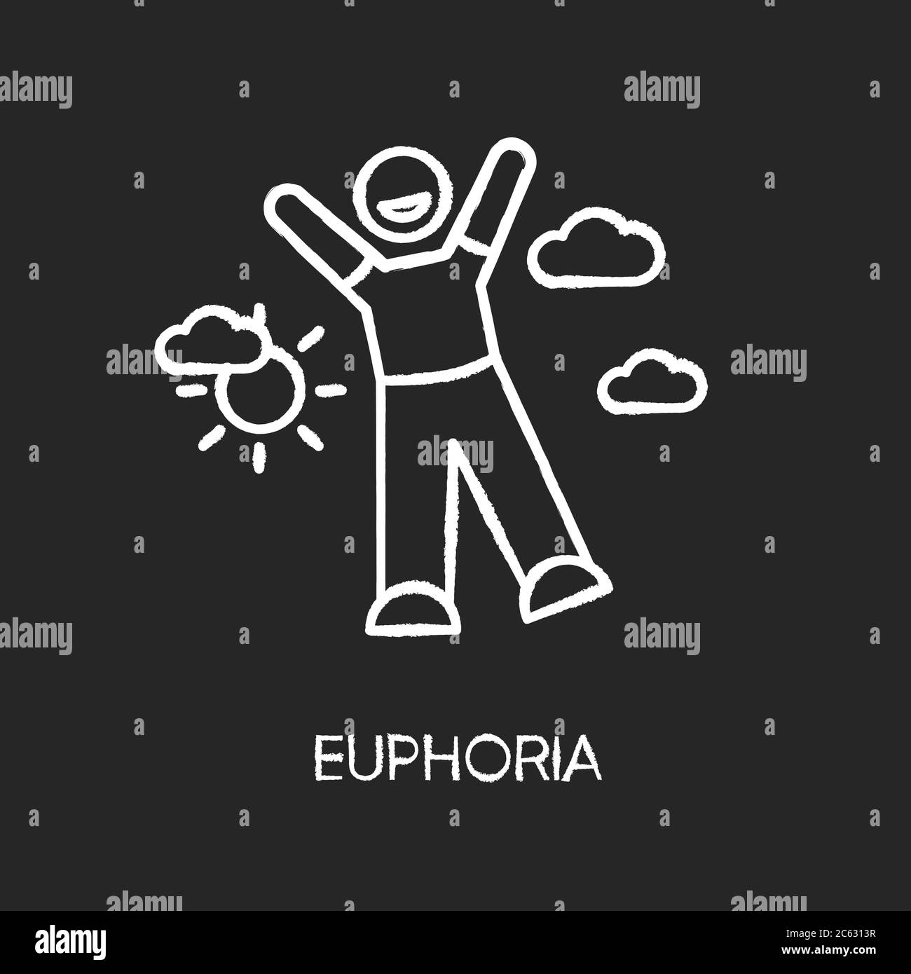 Euphoria background Stock Vector Images - Alamy