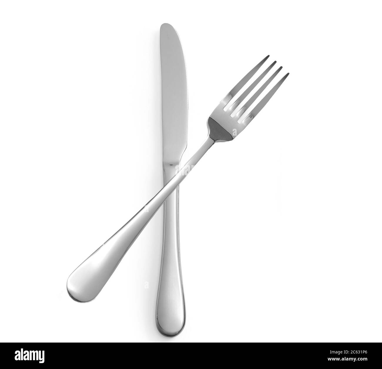 Kitchen utensils top view isolated Cut Out Stock Images & Pictures - Alamy