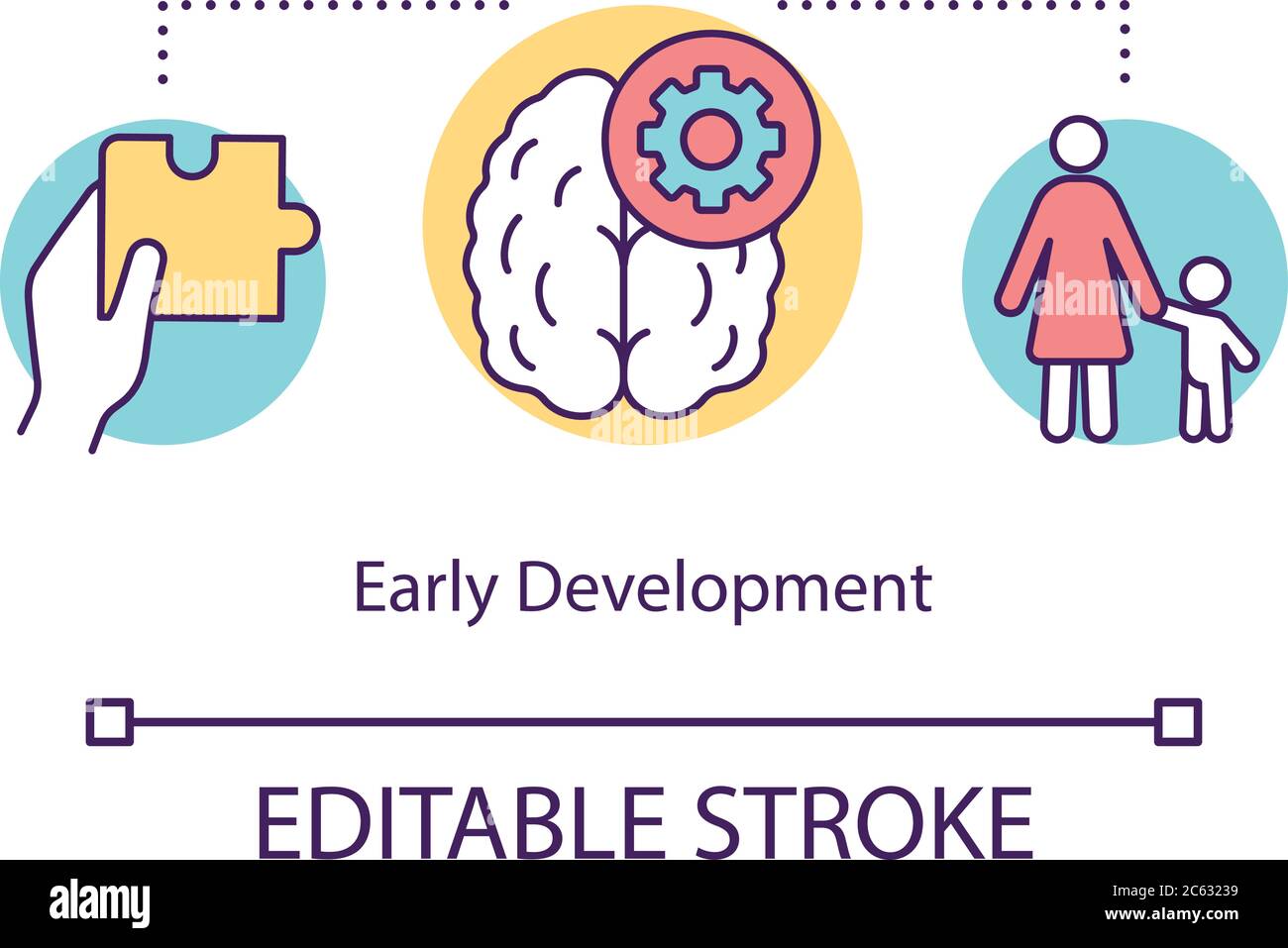 Early development concept icon Stock Vector Image & Art - Alamy