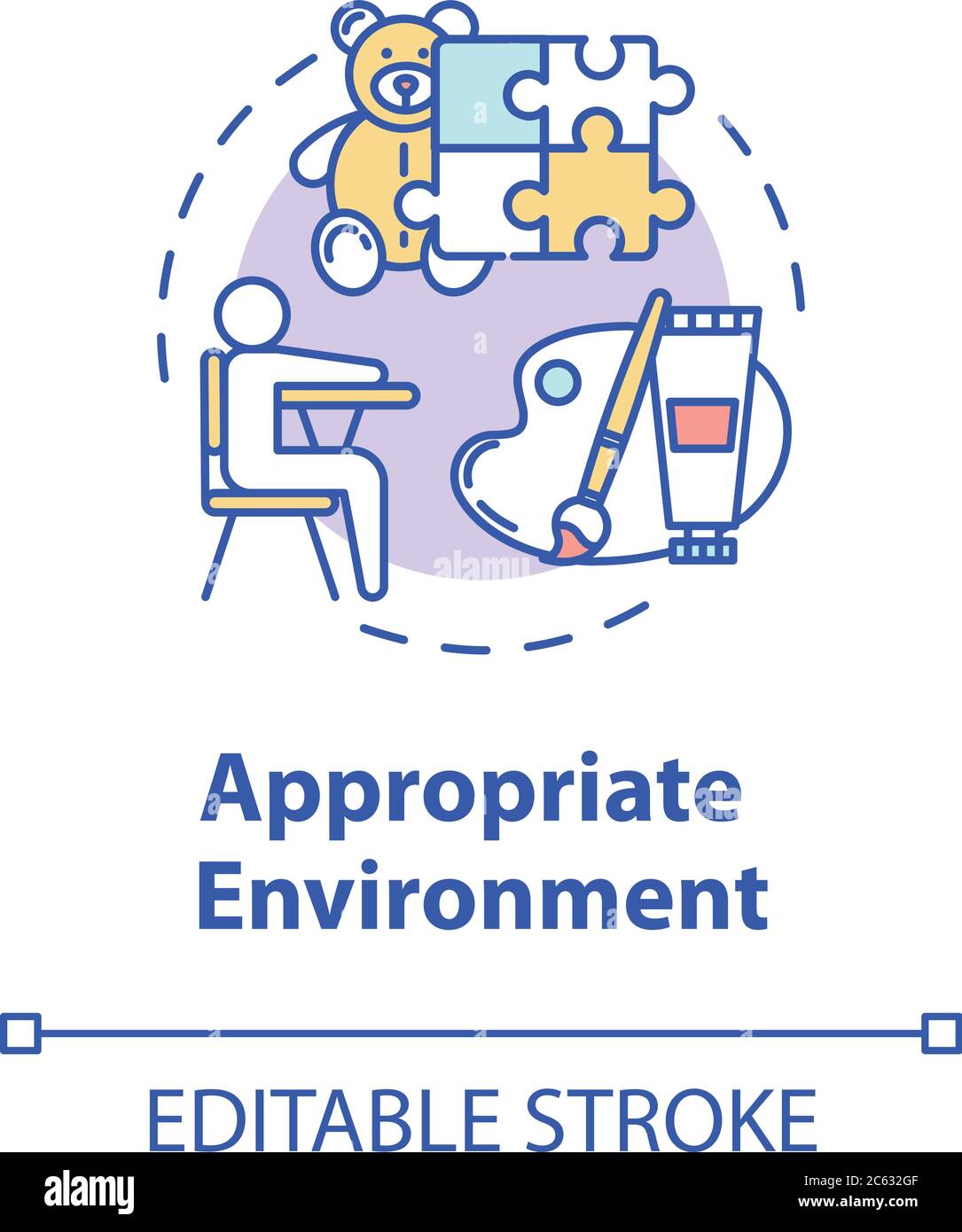 Appropriate environment concept icon Stock Vector Image & Art - Alamy