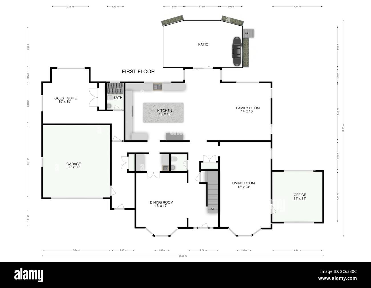 Floor plans Cut Out Stock Images & Pictures - Alamy
