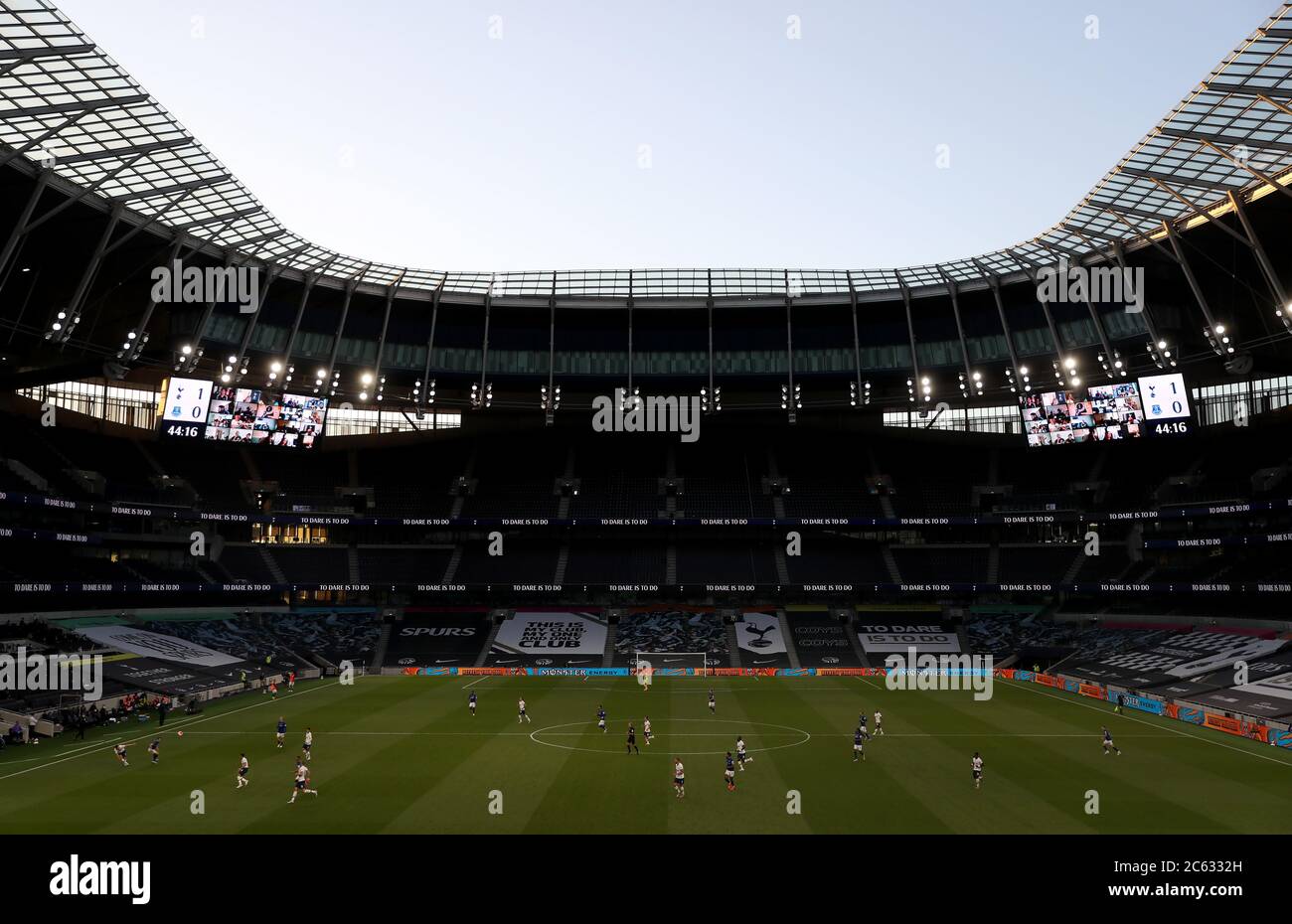 General view of the action during the Premier League match at the ...